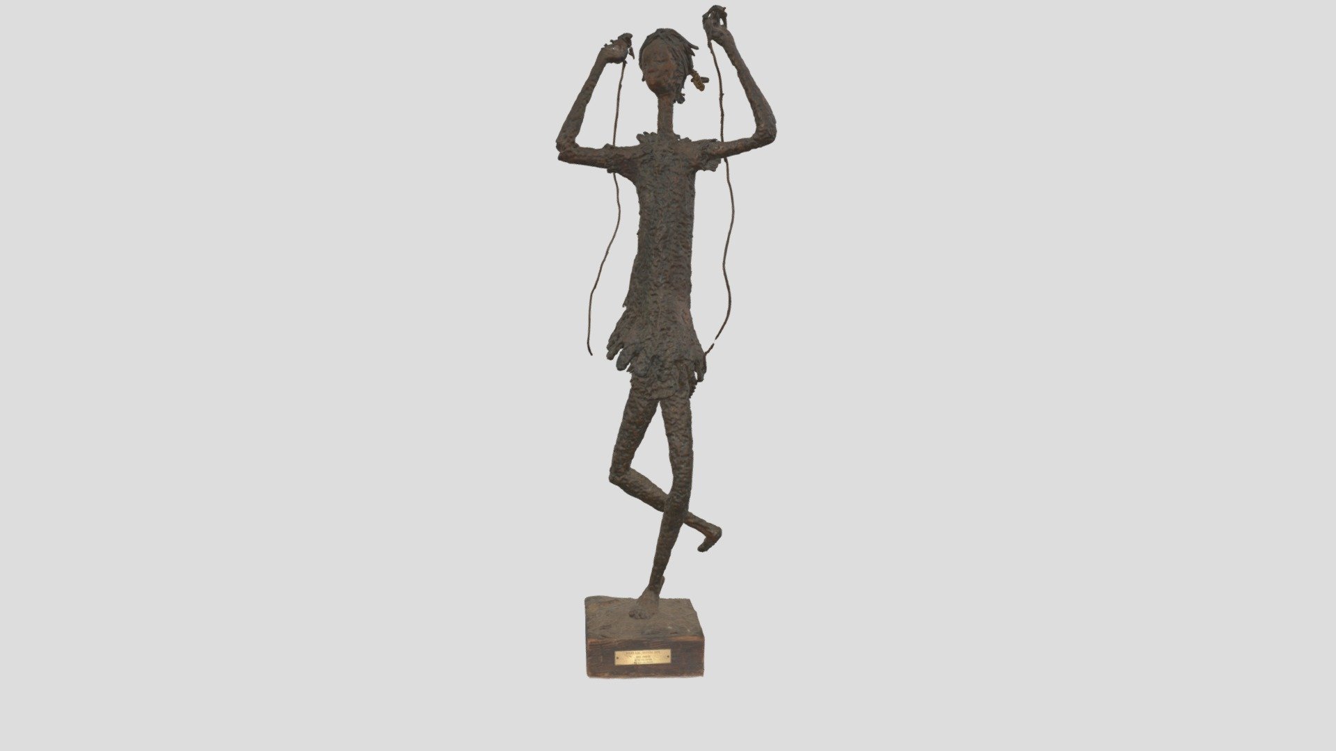 Girl Skipping Rope - 3D model by The Center for Digital Humanities ...