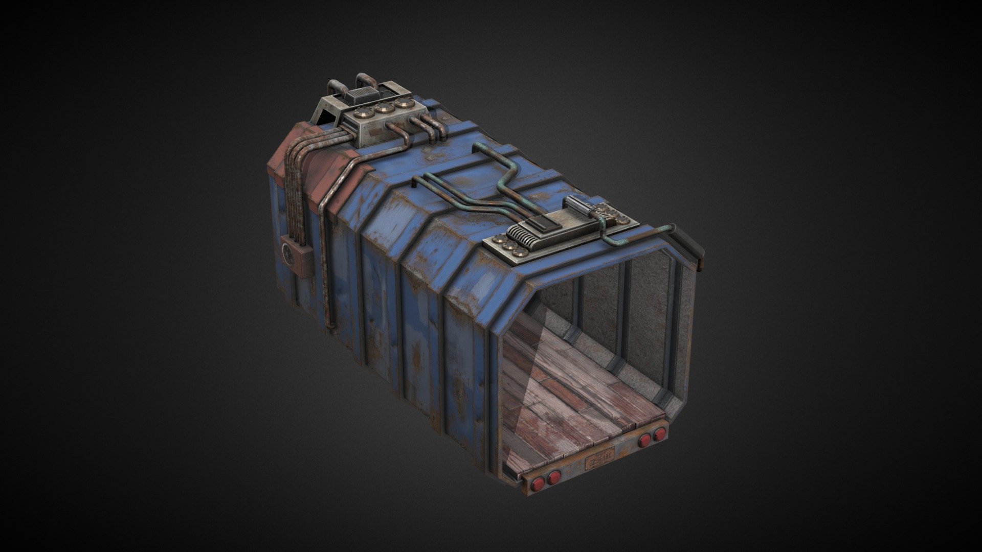 Junktown entrance container from Fallout - 3D model by curhaj [e99f0be ...
