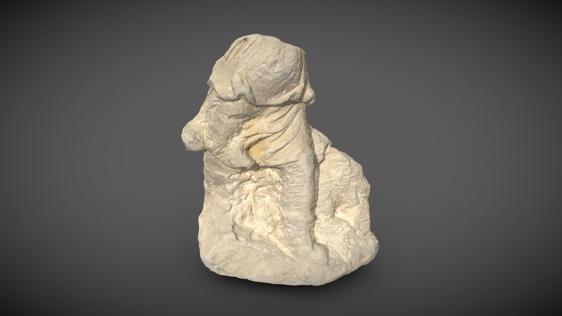 Statuette féminine acéphale - Download Free 3D model by Alienor.org ...