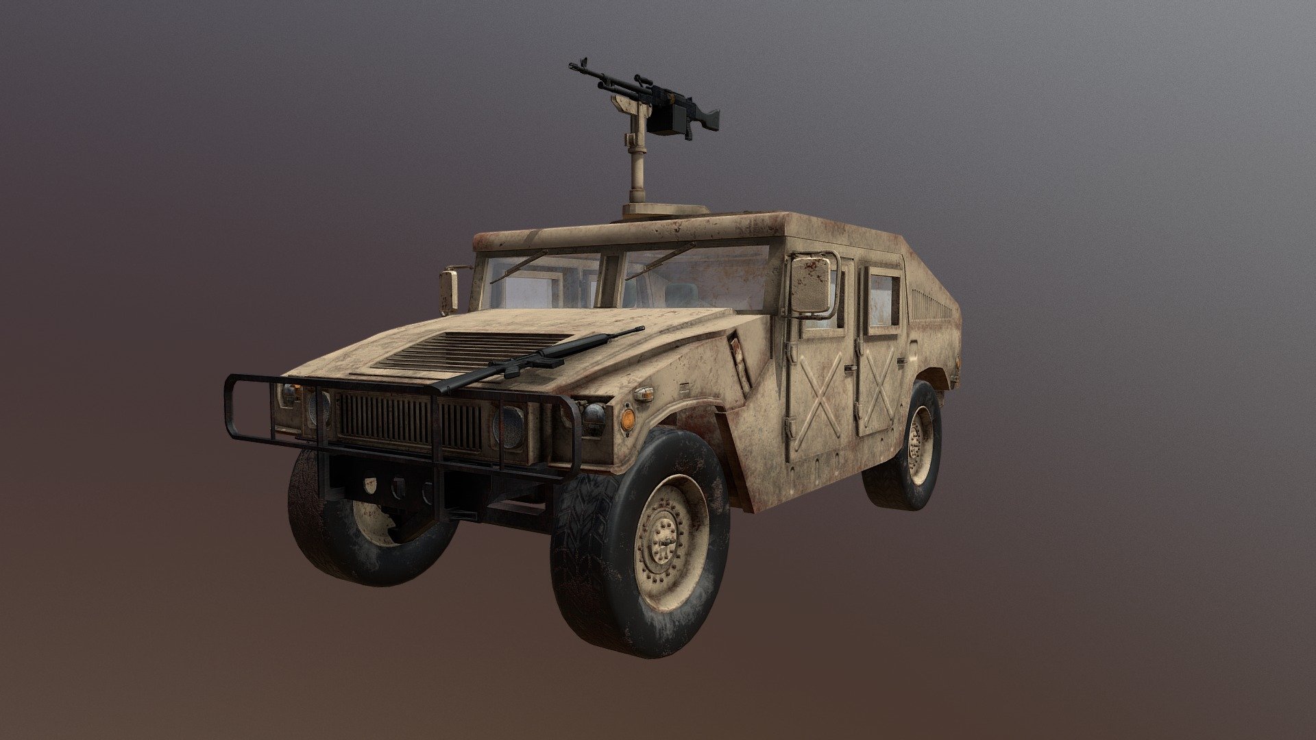 HMMWV - 3D model by Jack (@joakes) [e99f731] - Sketchfab