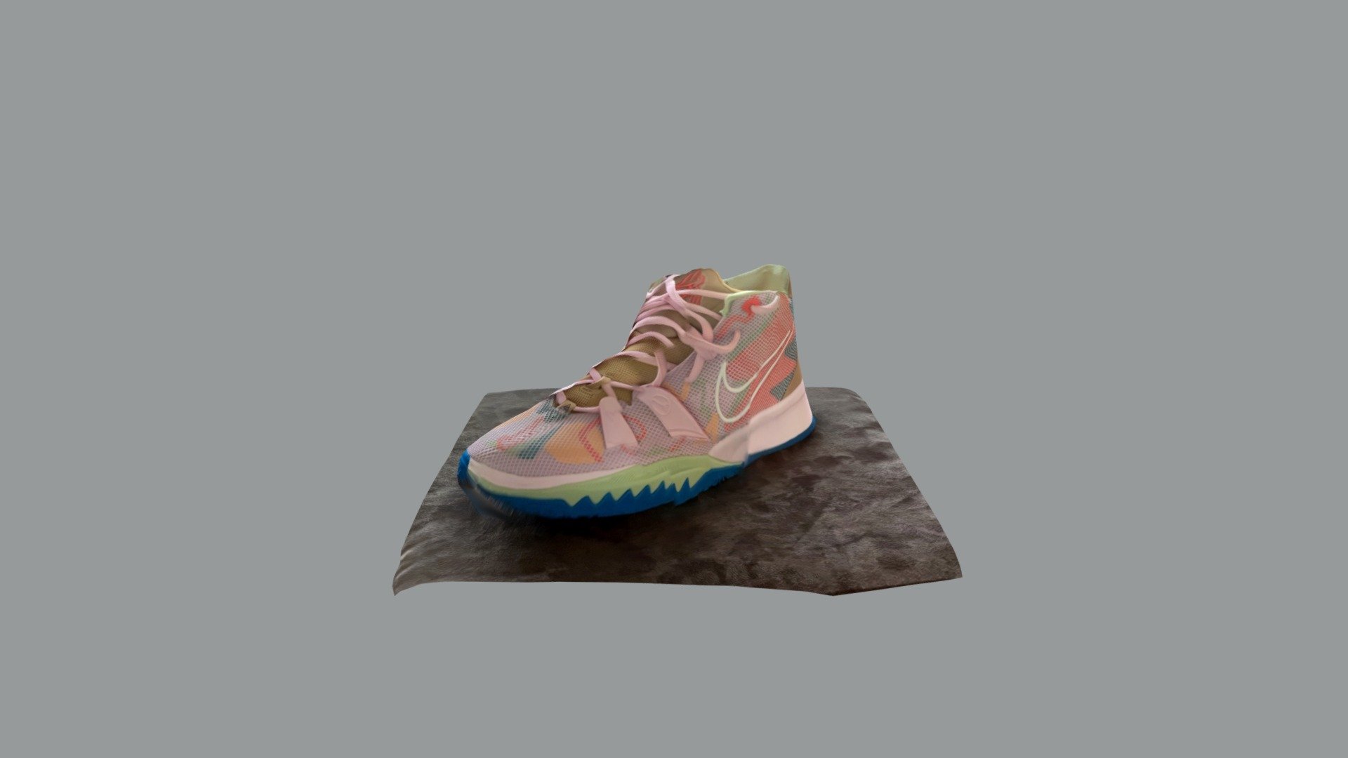 Nike Kyrie 7 Regal Pink/ White-Hemp-Honeydew - Download Free 3D model ...