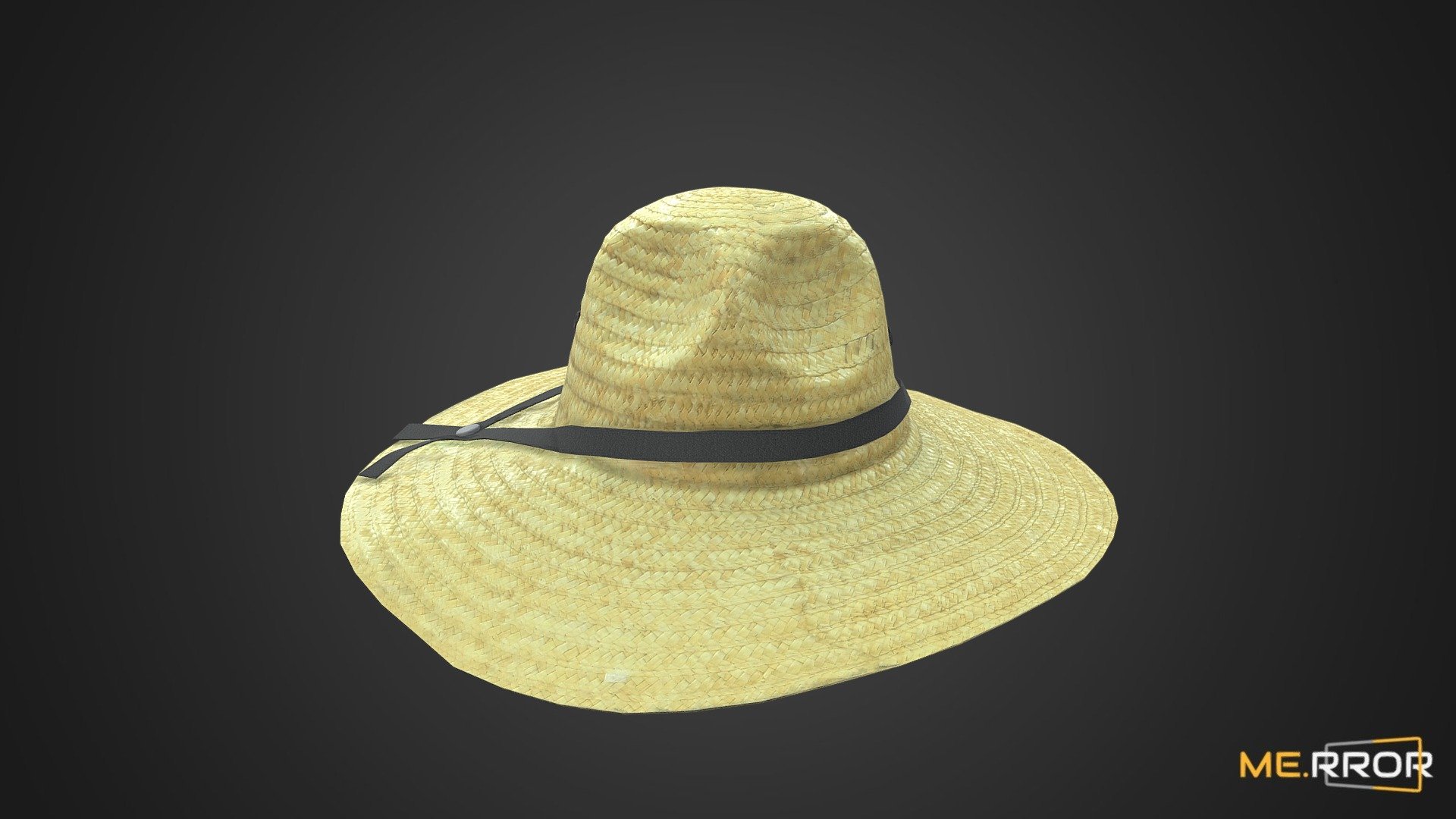 [Game-Ready] Summer Straw Hat - Buy Royalty Free 3D model by ME.RROR ...