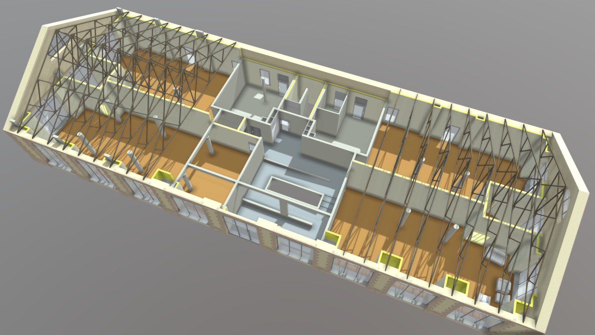 Ilot B054 - DÔMA Rdc - 3D model by Agence Thierry Girault Architecte ...