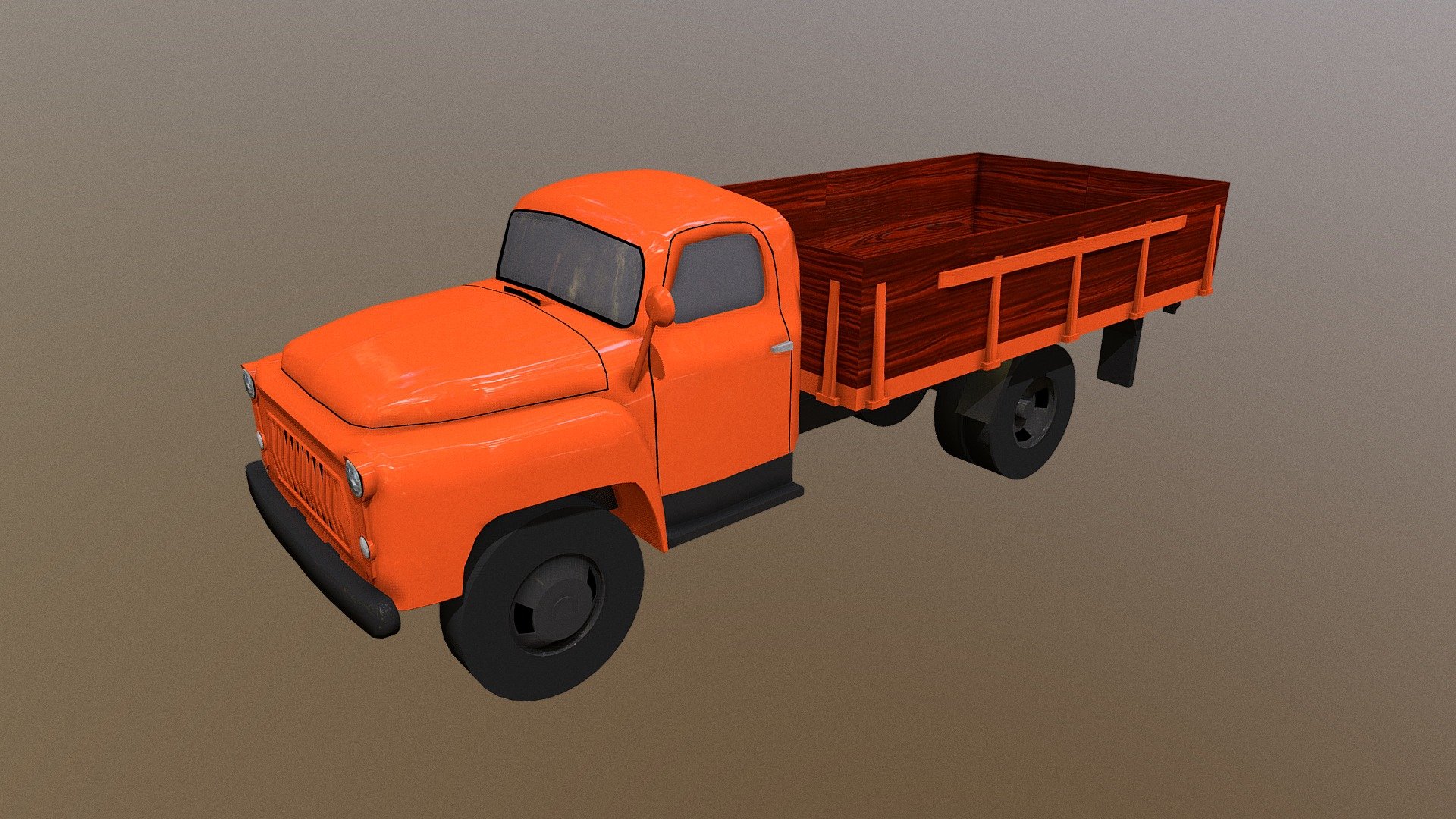 The Soviet model GAZ-53F of 1961-1967 - 3D model by cr_monroe (@cr ...