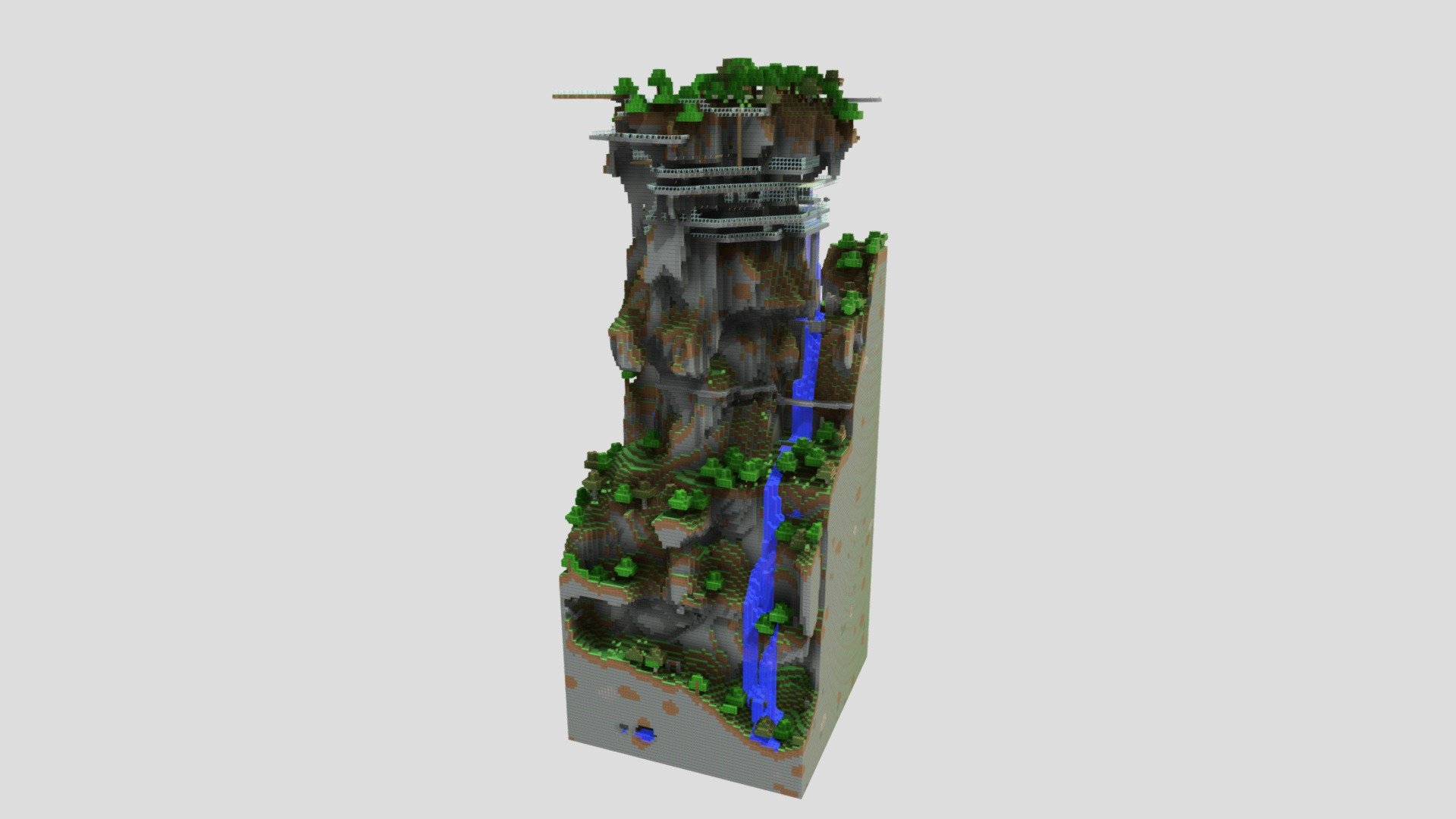 Minecraft Mansion - Download Free 3D model by Jonskipop [e9a28ae ...