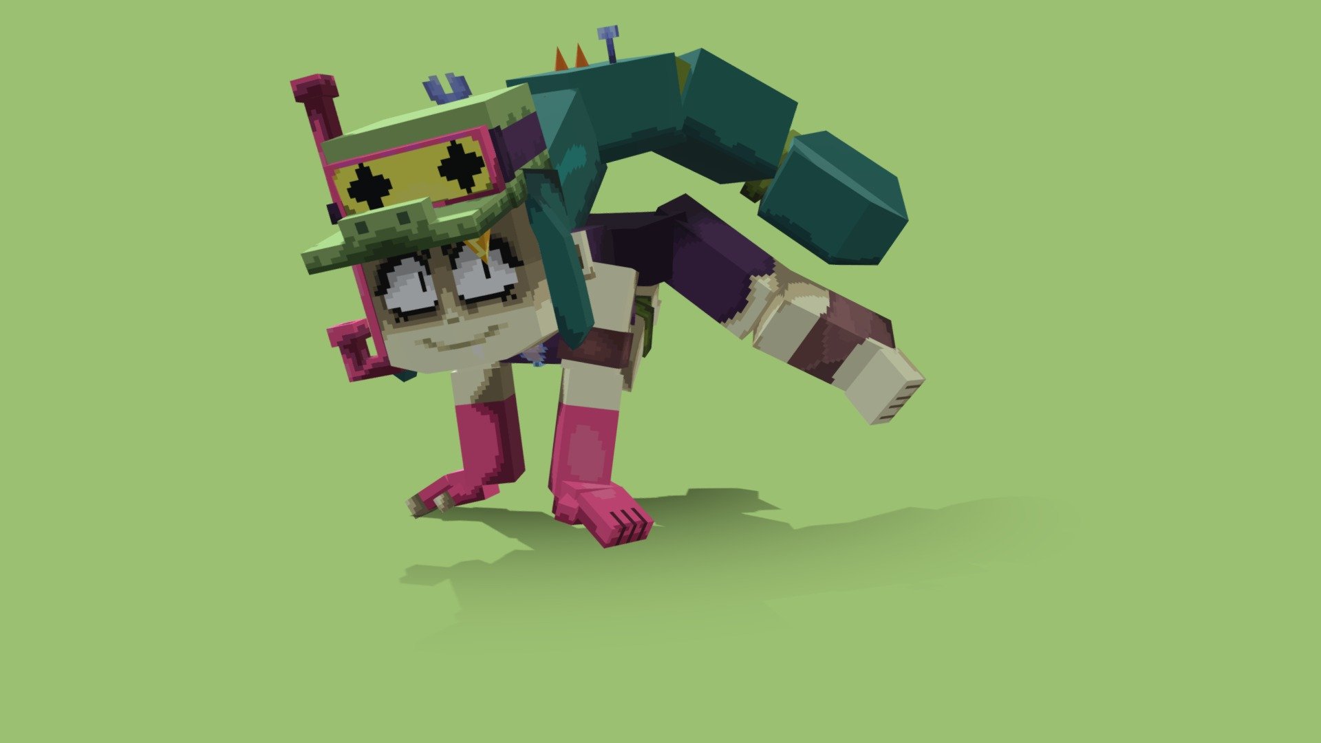 Brawl Stars Alli Low-Poly - 3D model by andr.blight (@blight.noceda ...