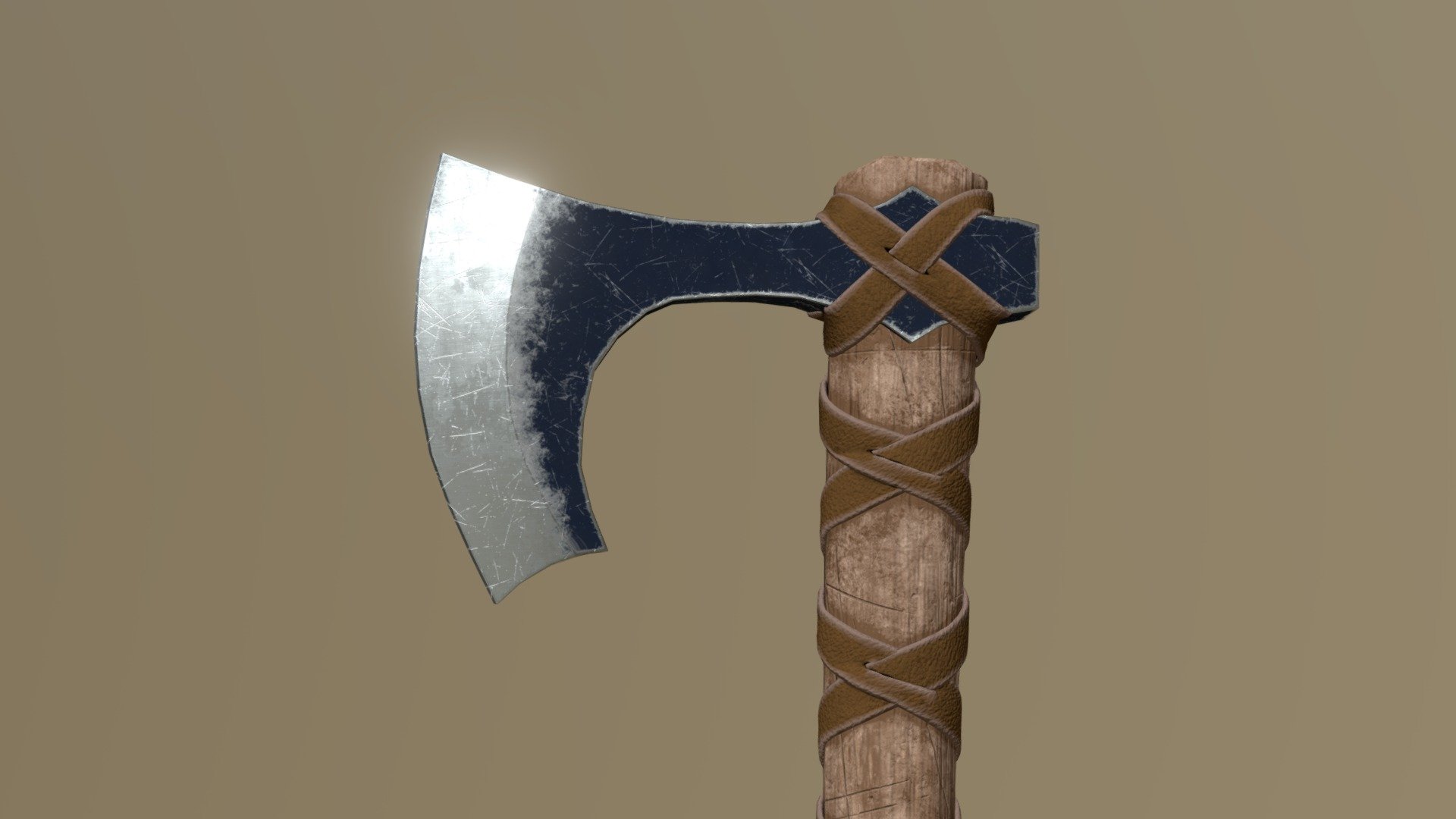 Viking Axe YouTube Tutorial - 3D model by learn3dgrafix (YouTube ...
