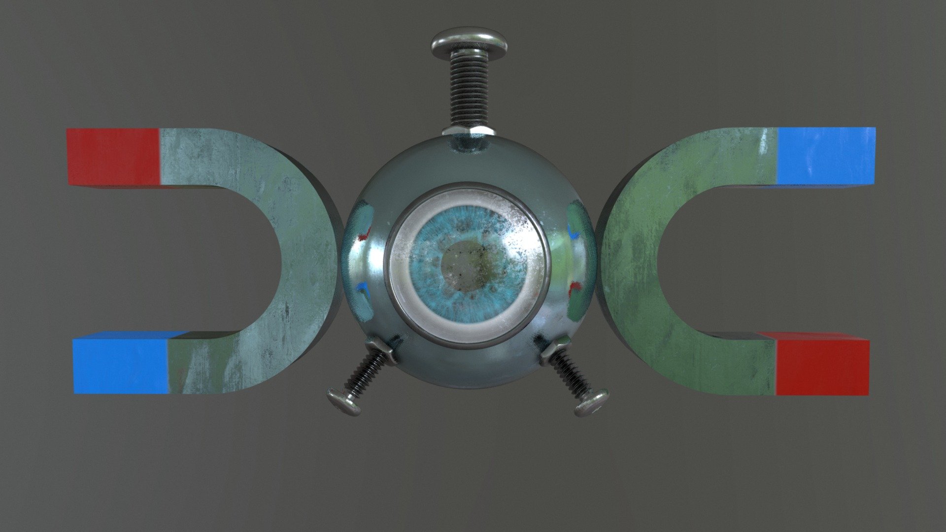 Realistic Magnemite - Download Free 3D model by Borghild (@Borghild ...