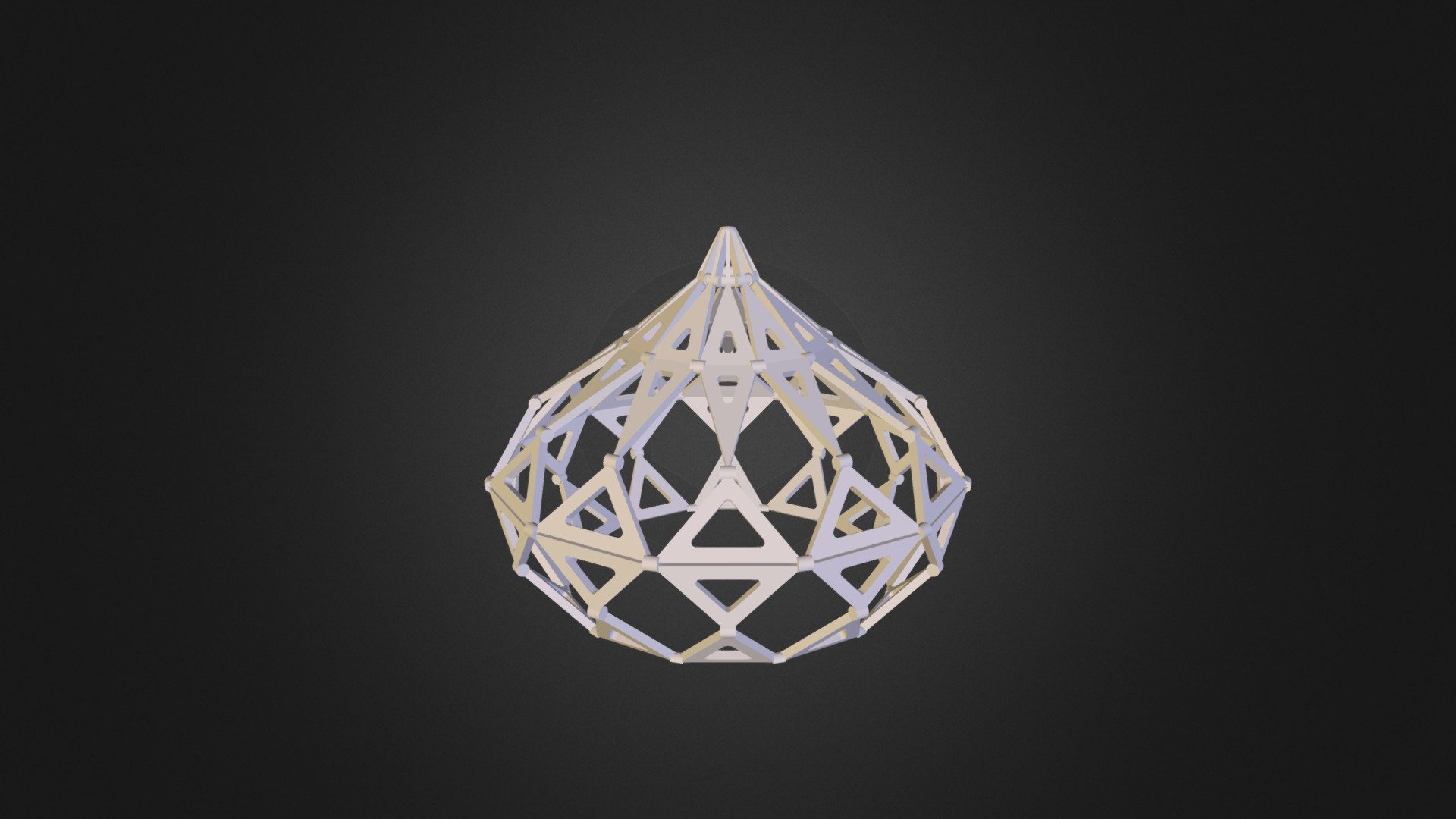 Zome 01 - 3D model by 3dindustries [e9a6830] - Sketchfab