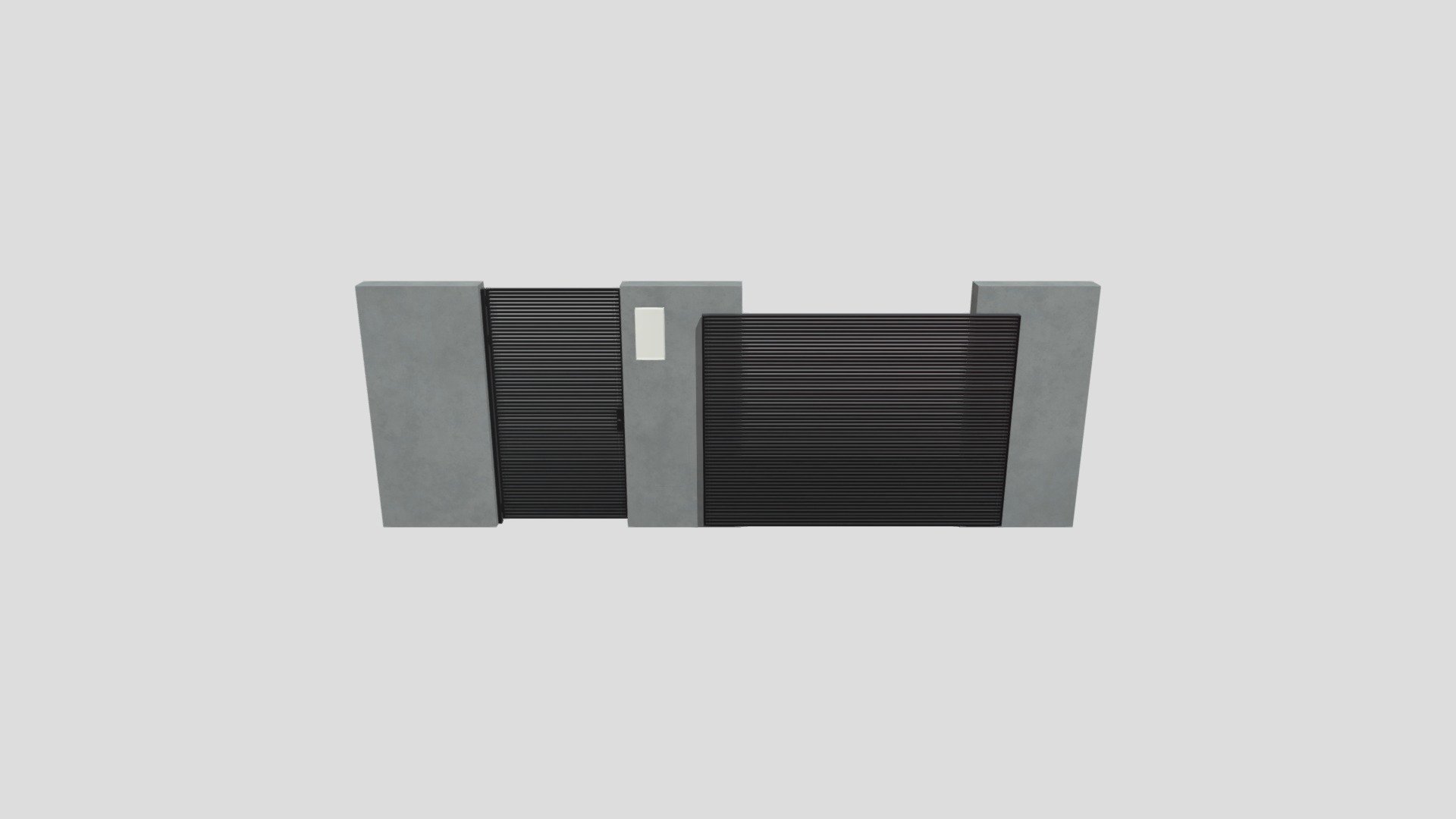 gate 19 AM243 Archmodel - Buy Royalty Free 3D model by Evermotion ...