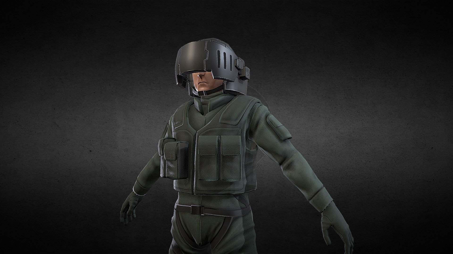 Original Mecha Pilot - 3D model by Kaabankuru [e9a7010] - Sketchfab