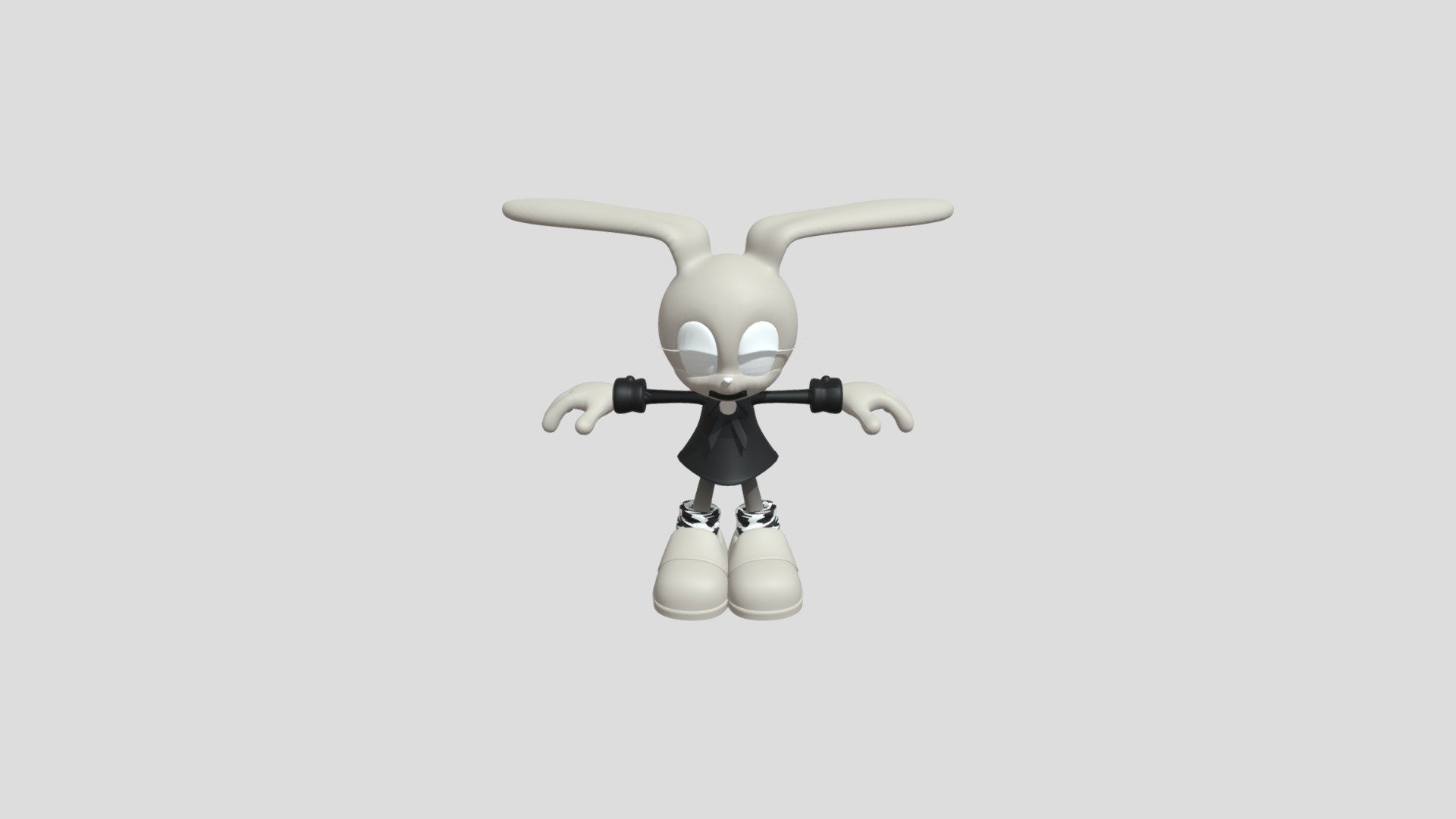 Cream The Rabbit - Download Free 3D model by safgasg [e9a77bc] - Sketchfab