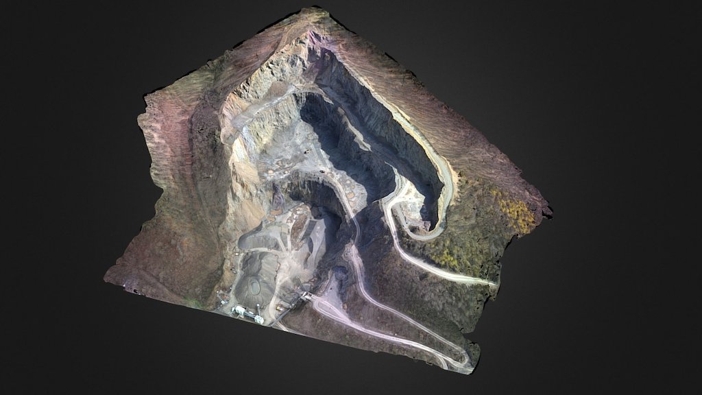 Mining quarry - 3D model by Geotech Bratislava (@GeotechBratislava ...