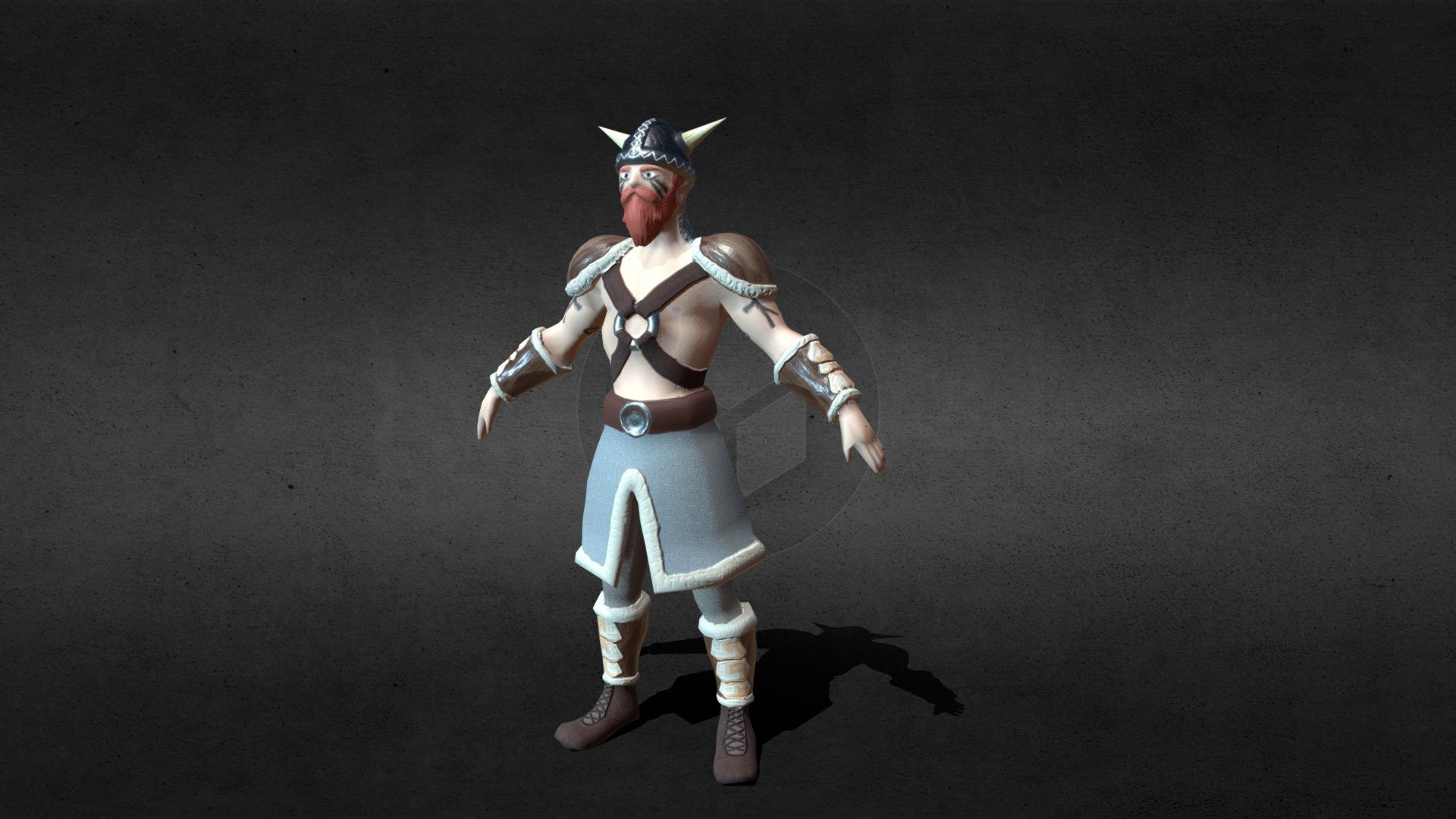 Viking - 3D model by AndresHM99 [e9a9823] - Sketchfab