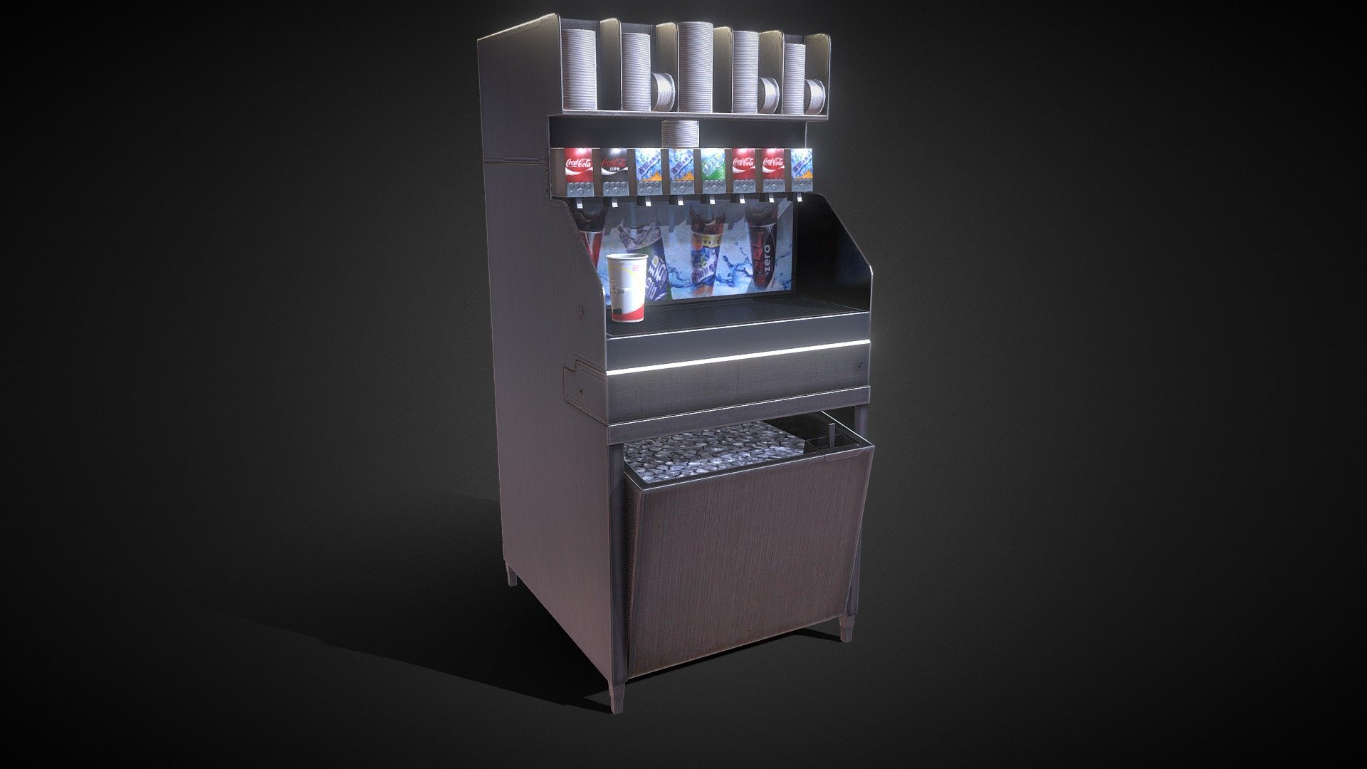 Soda Dispenser - Buy Royalty Free 3D model by animod [e9aadd7 ...