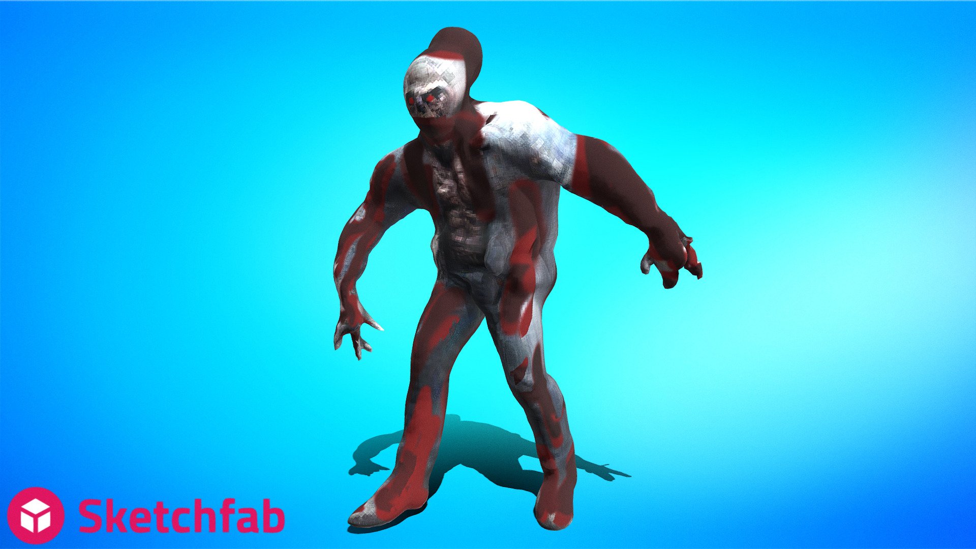 Zombie Game Ready Rigged and Animated - Buy Royalty Free 3D model by ...