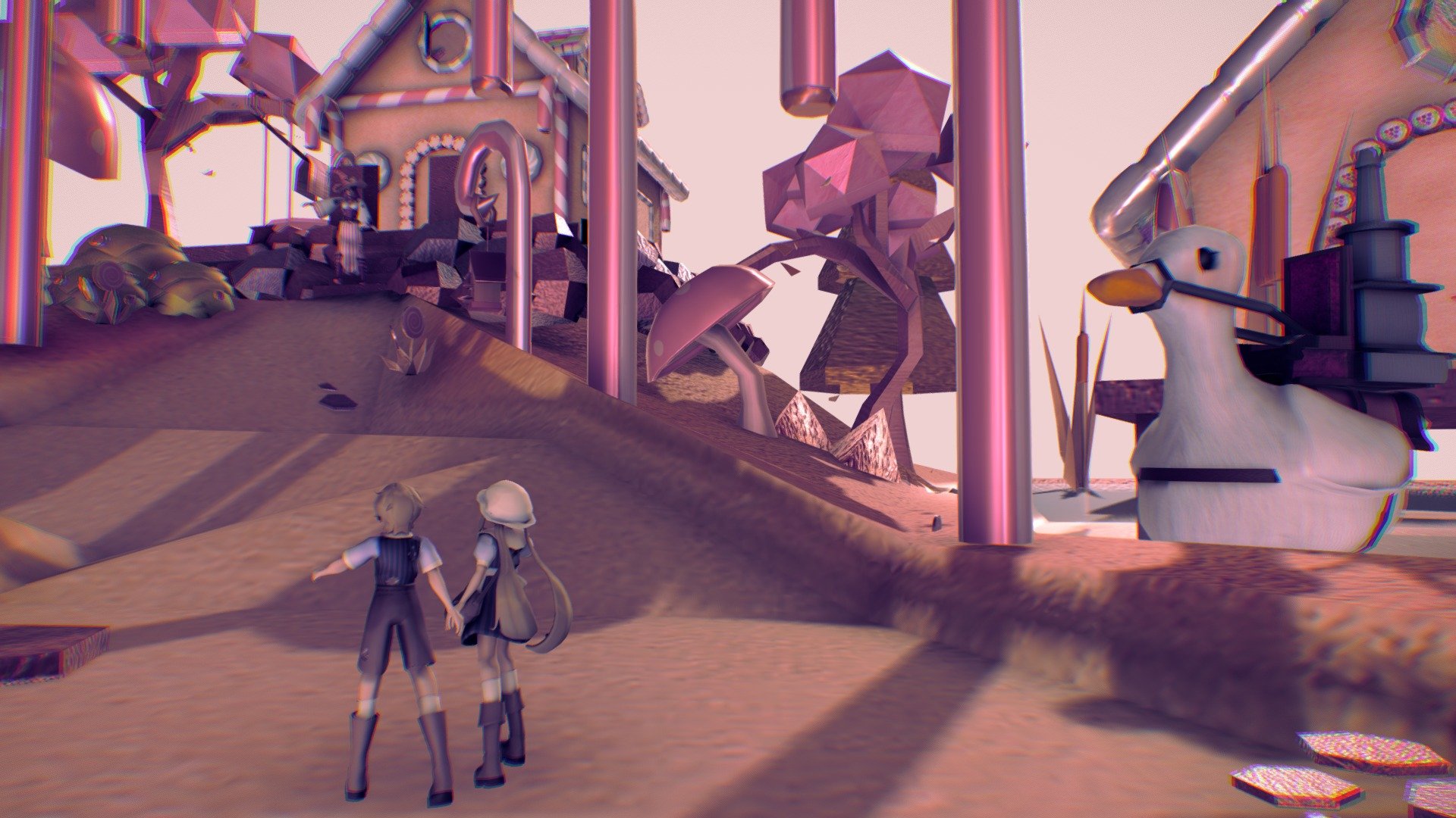 Hansel & Gretel - 3D model by soapyyy [e9aecf5] - Sketchfab