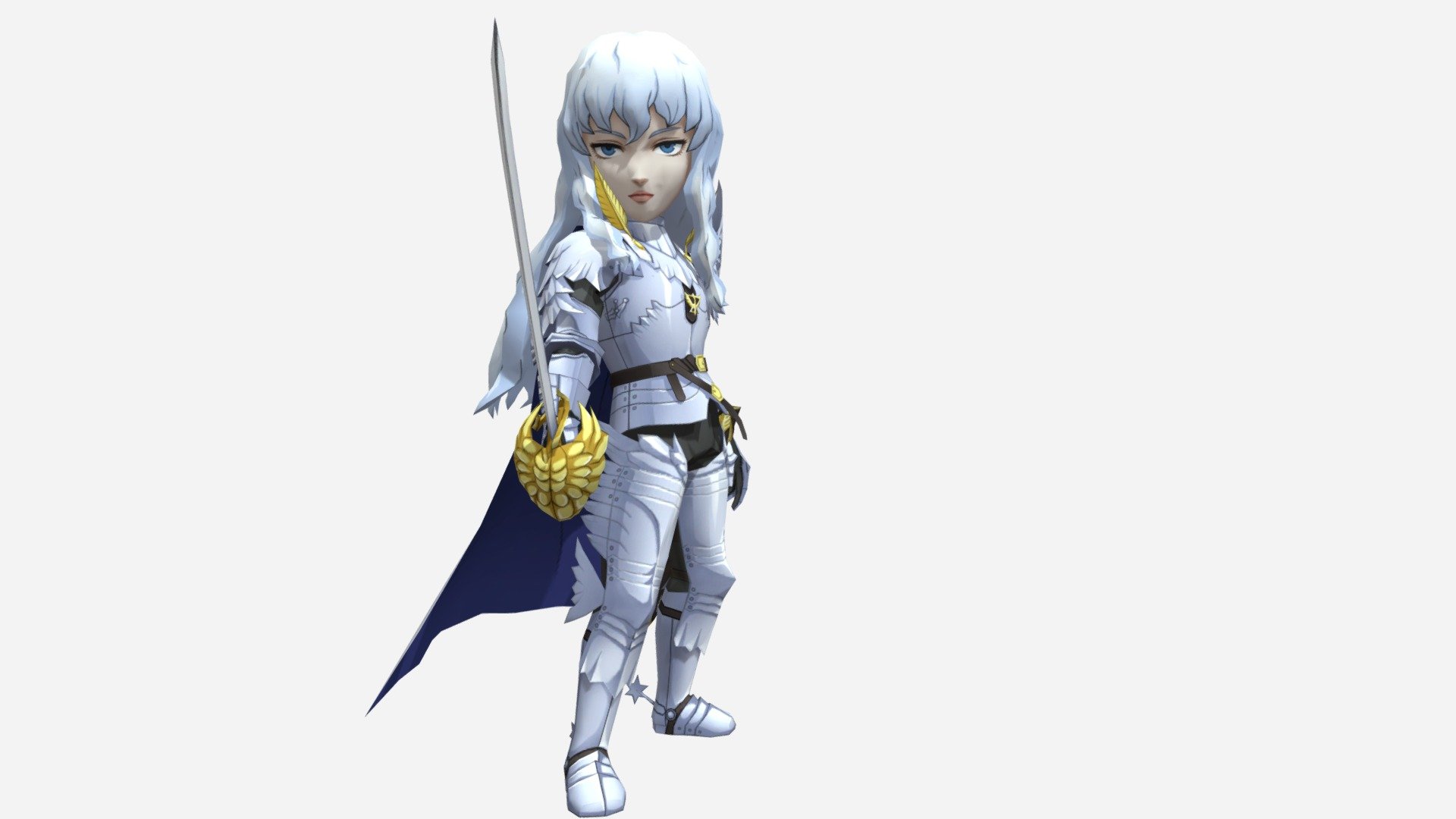 Berserk: Griffit SD - 3D model by RaulV2 [e9b16aa] - Sketchfab
