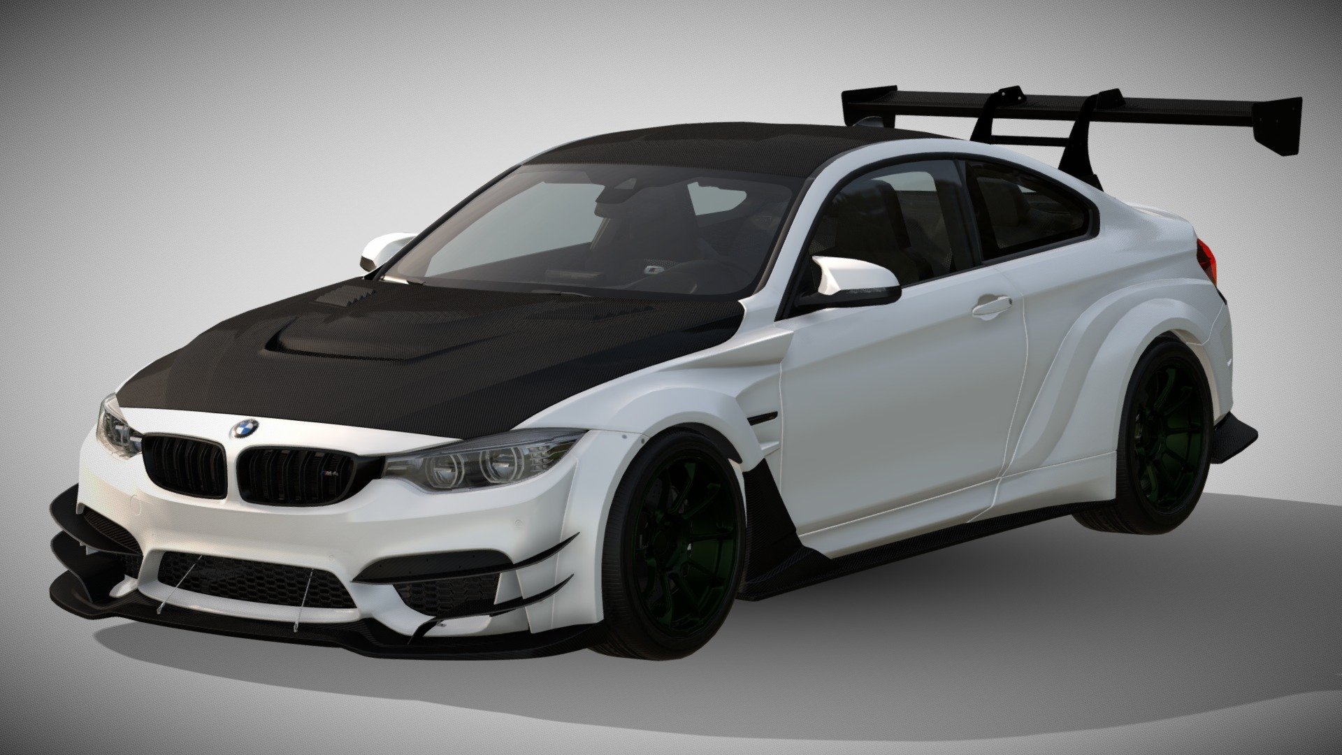 2015 Varis Full Widebody Kit F82 BMW M4 - Download Free 3D model by ...