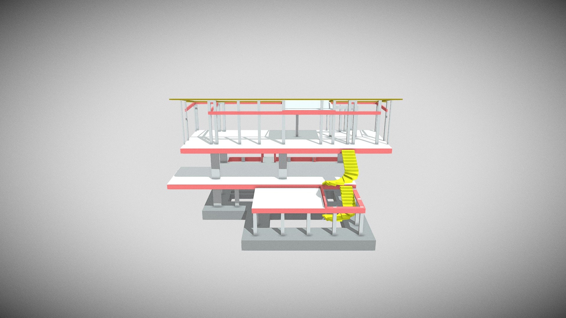 estrutural 3d final 11 - 3D model by seixas.engfs [e9b4bf0] - Sketchfab