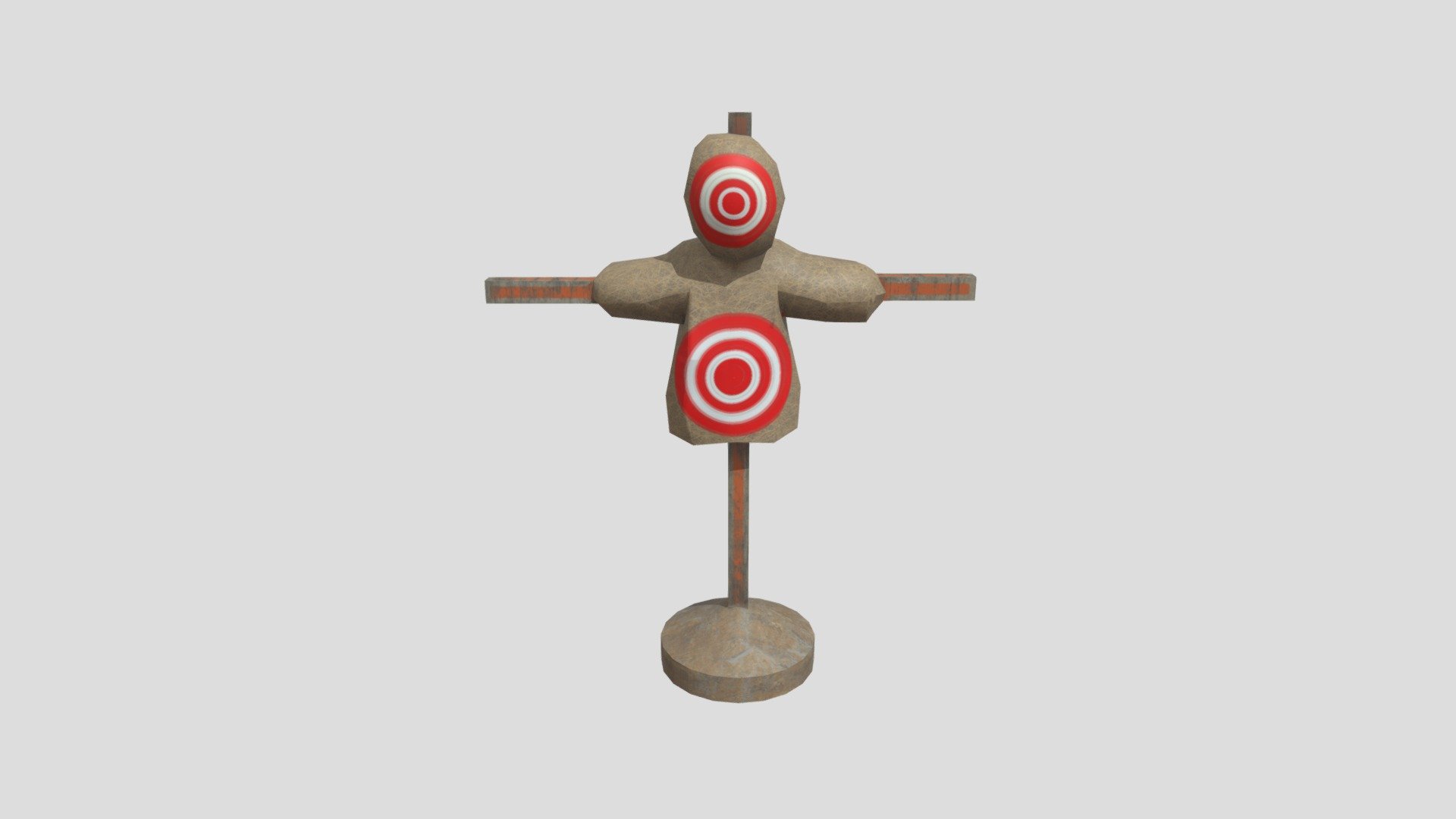 Targetdummy - Download Free 3D model by ChronicleInteractive ...