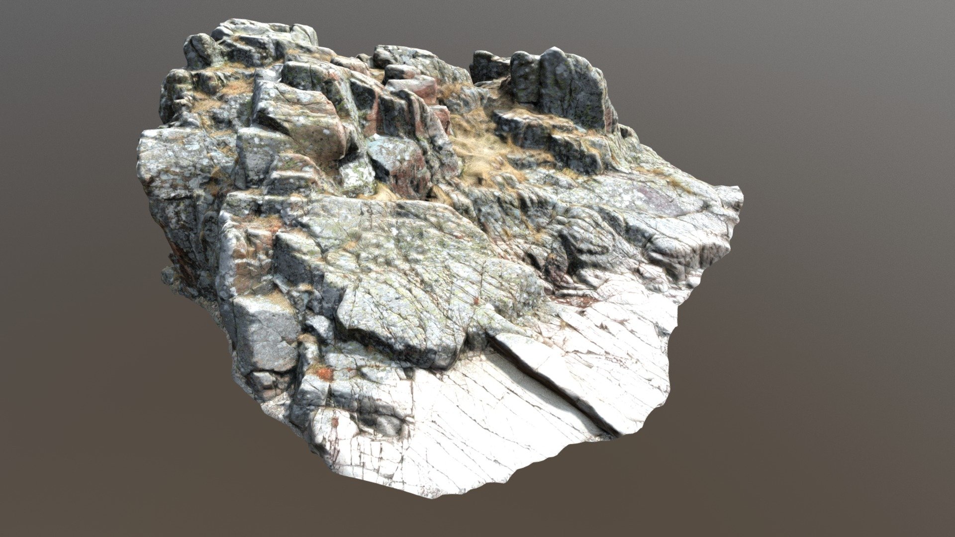 Nature Rock Cliff W - Buy Royalty Free 3D model by 3drille [e9b7174 ...
