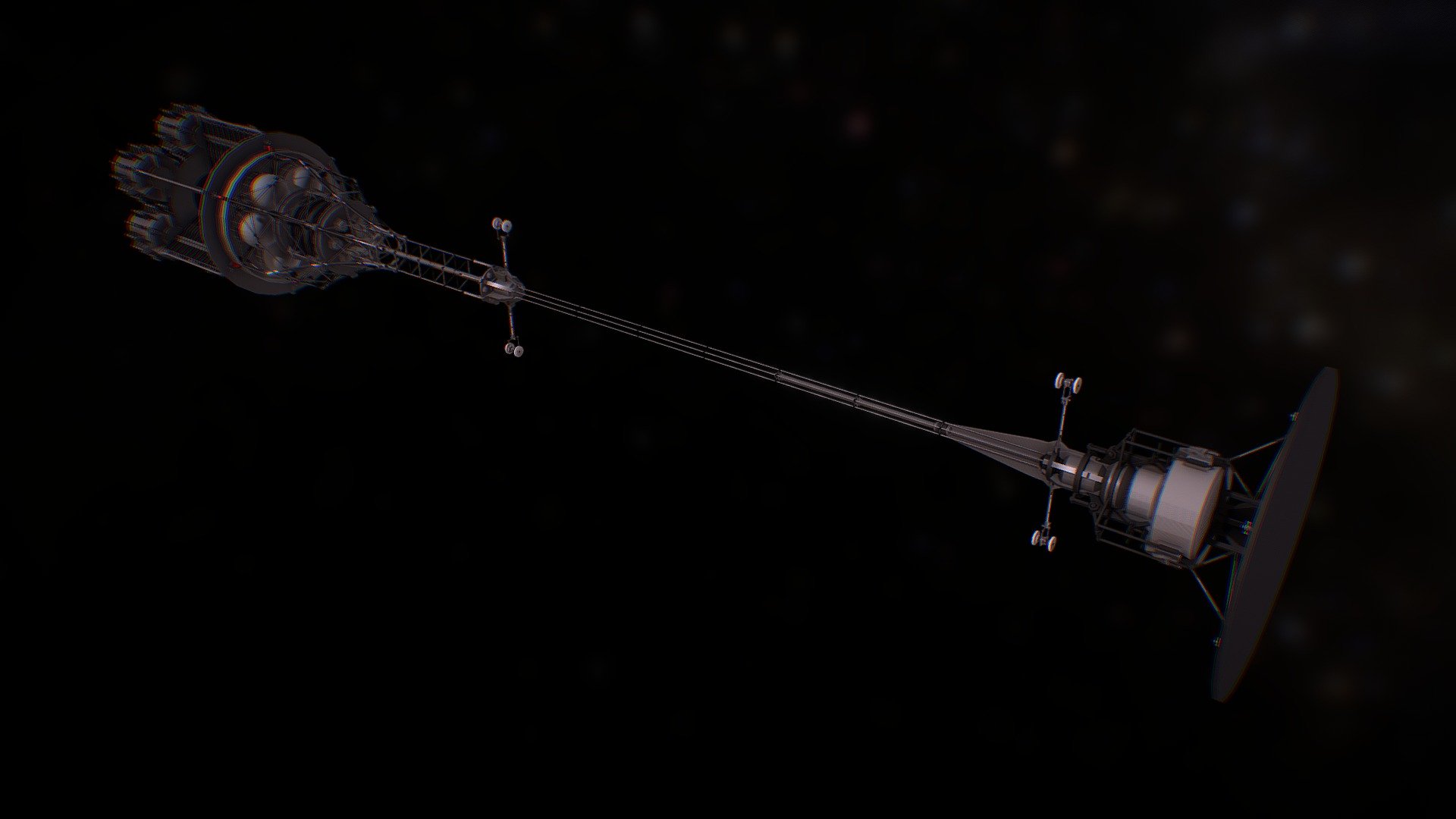 "Arthur C. Clarke" - Interstellar Vehicle - 3D model by retro.visor2814 ...