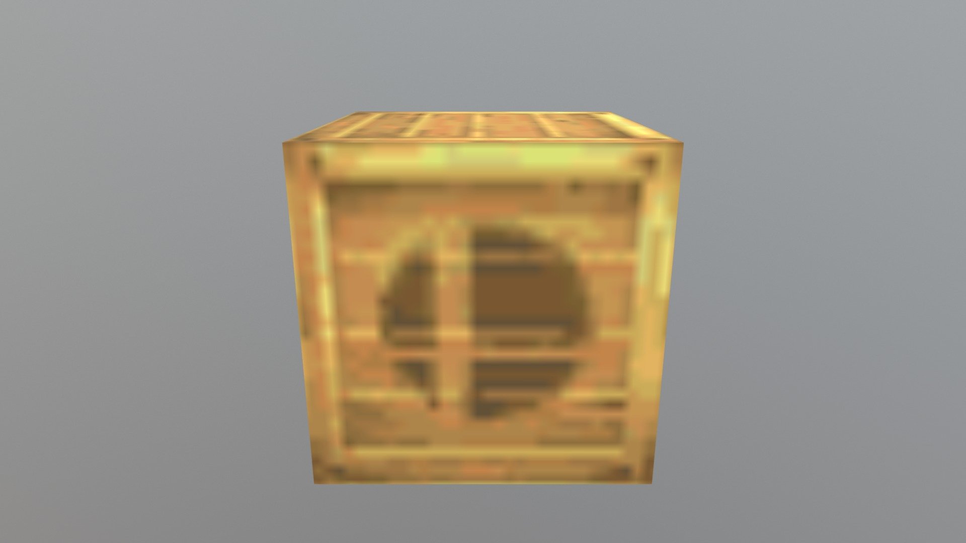 Nintendo 64 Ssb64 Crate - 3D model by Nightmare_DJV5 [e9b843f] - Sketchfab