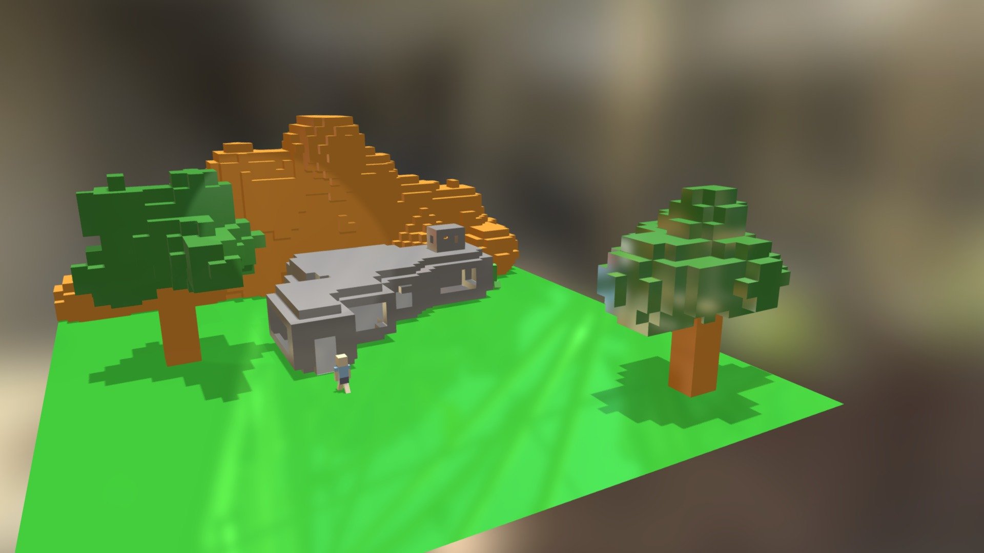 Minecraft - 3D model by Jackorein [e9b97b1] - Sketchfab