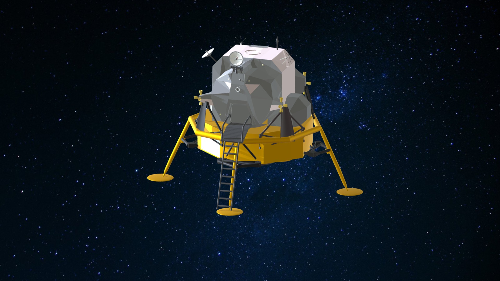 Modulo Lunar - Download Free 3D model by MarioMLuque (@Unloboblanco ...