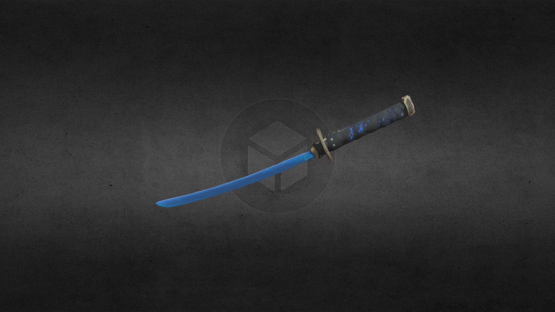 Futuristic Cyberpunk Katana - 3D model by nexustudios [e9bc32b] - Sketchfab