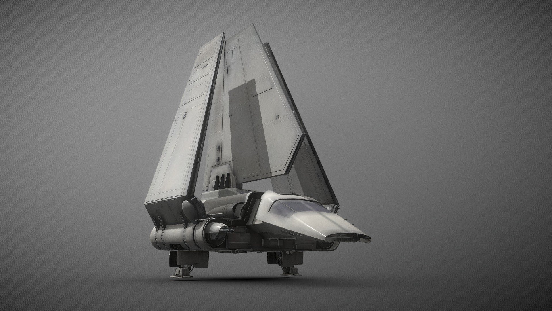 Imperial Shuttle Landmark - 3D model by _Vadim2020_ (@Maha_Knox ...