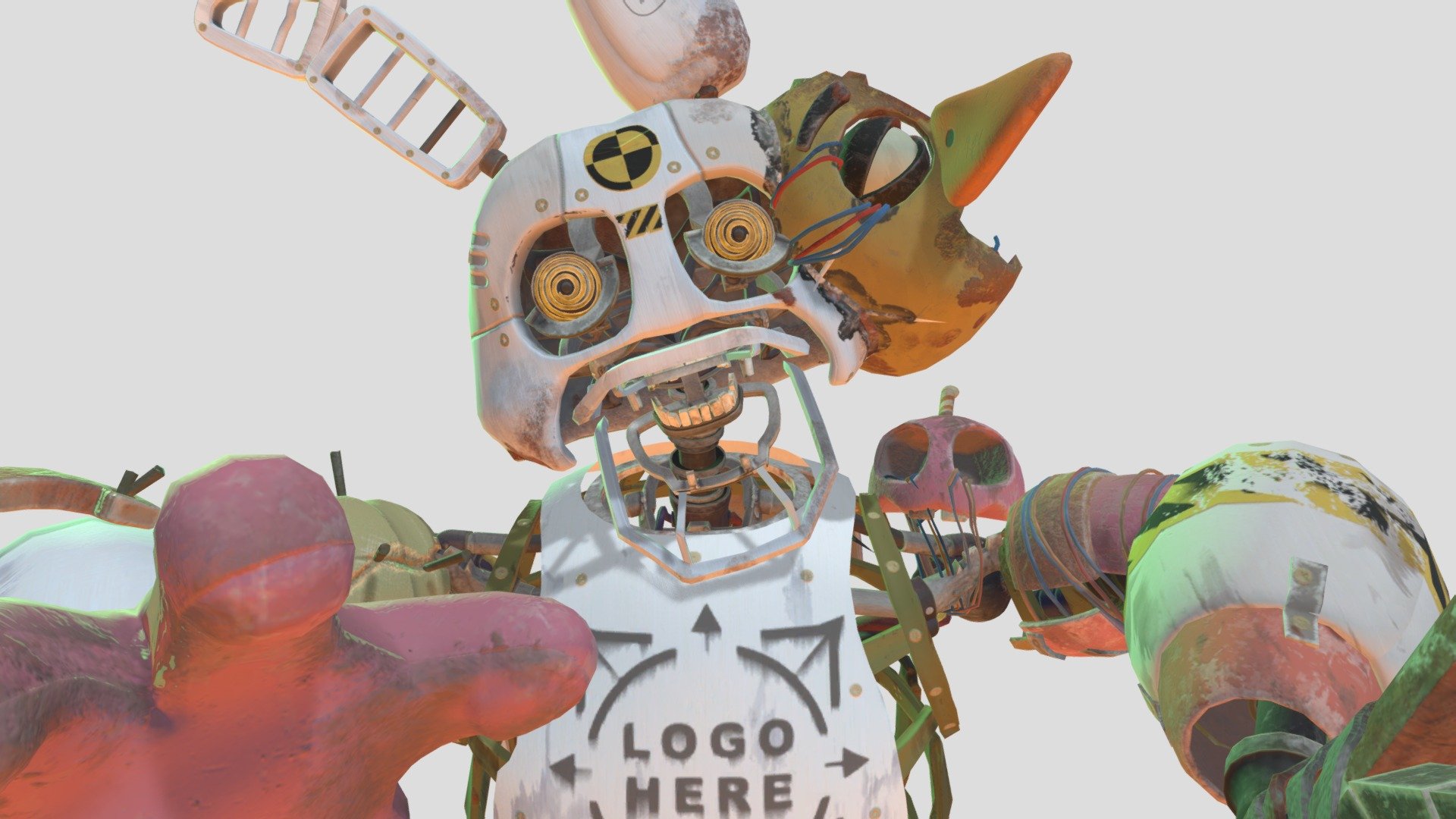 FNAF: SOTM | M2RND - 3D model by myak (@myak2211) [e9bf679] - Sketchfab