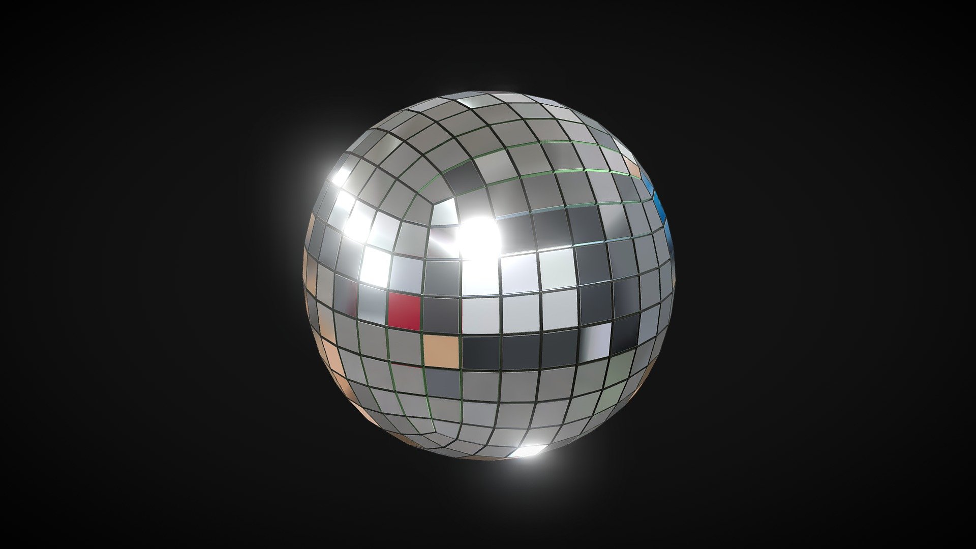 Disco Ball 🕺 - Buy Royalty Free 3D model by tkkjee [e9bf883 ...