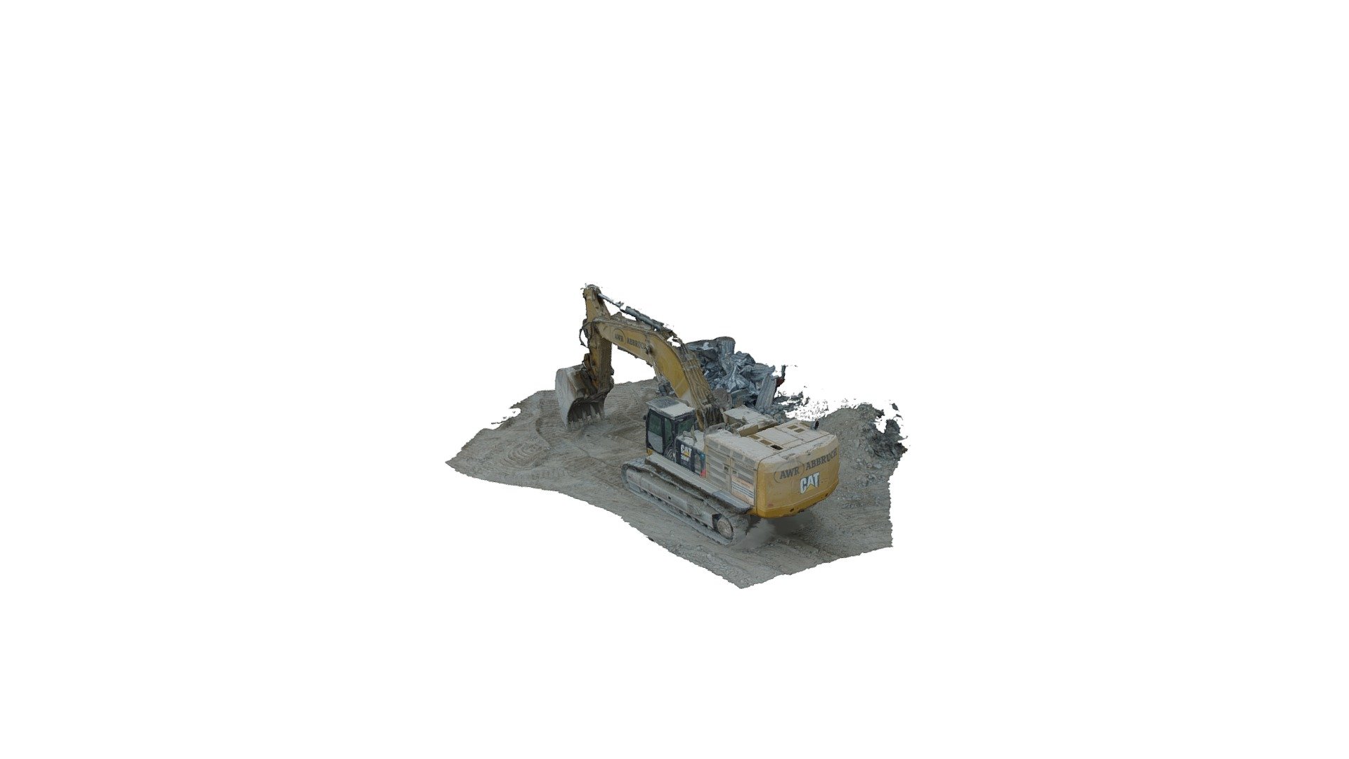 Cat 390F - 3D model by stefkiro [e9c2b4a] - Sketchfab