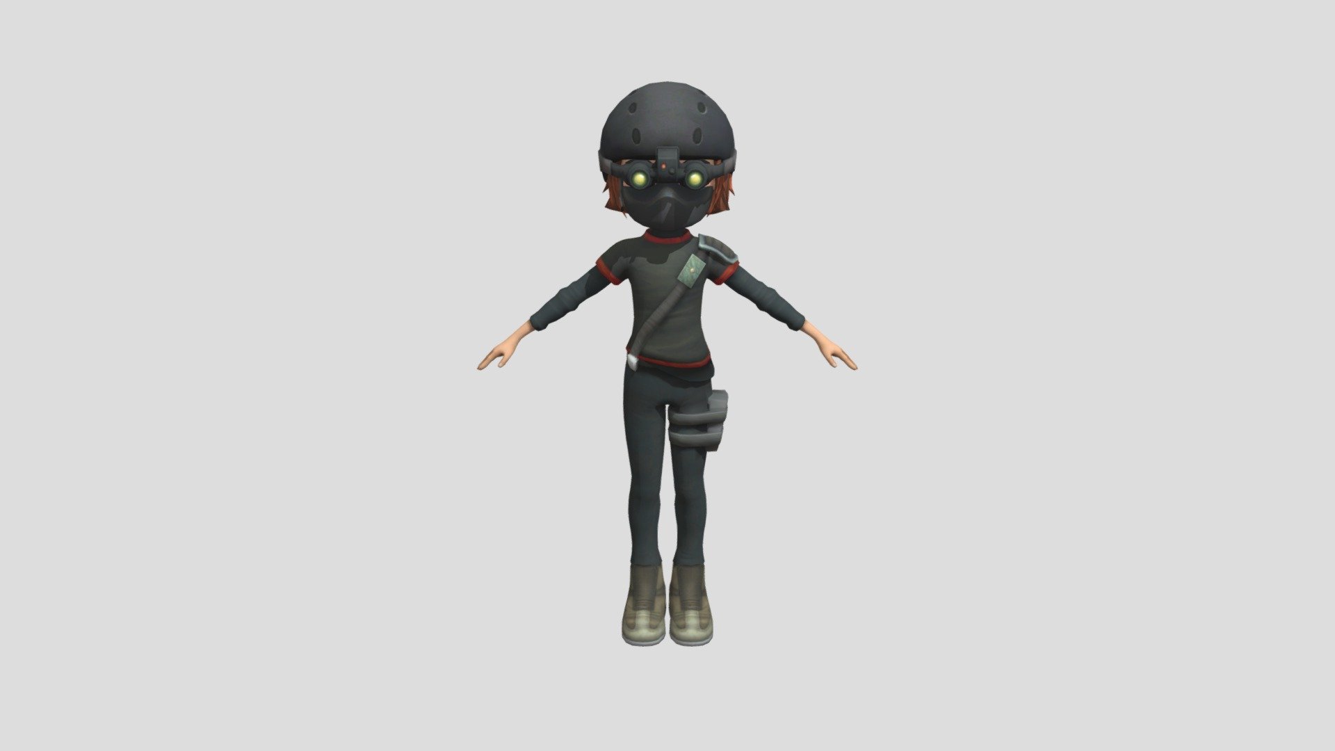 Penny With Mask (Bolt Disney) - Download Free 3D model by Guilherme ...