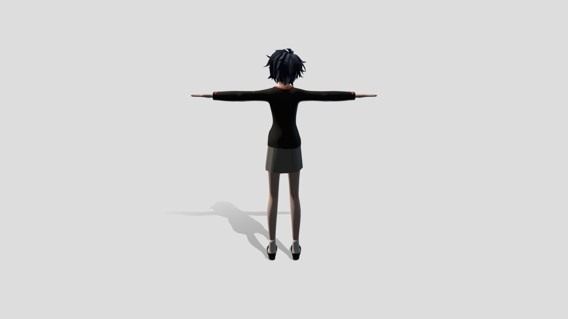 MMDモデル - 3D model by gorinyan [e9c3d26] - Sketchfab