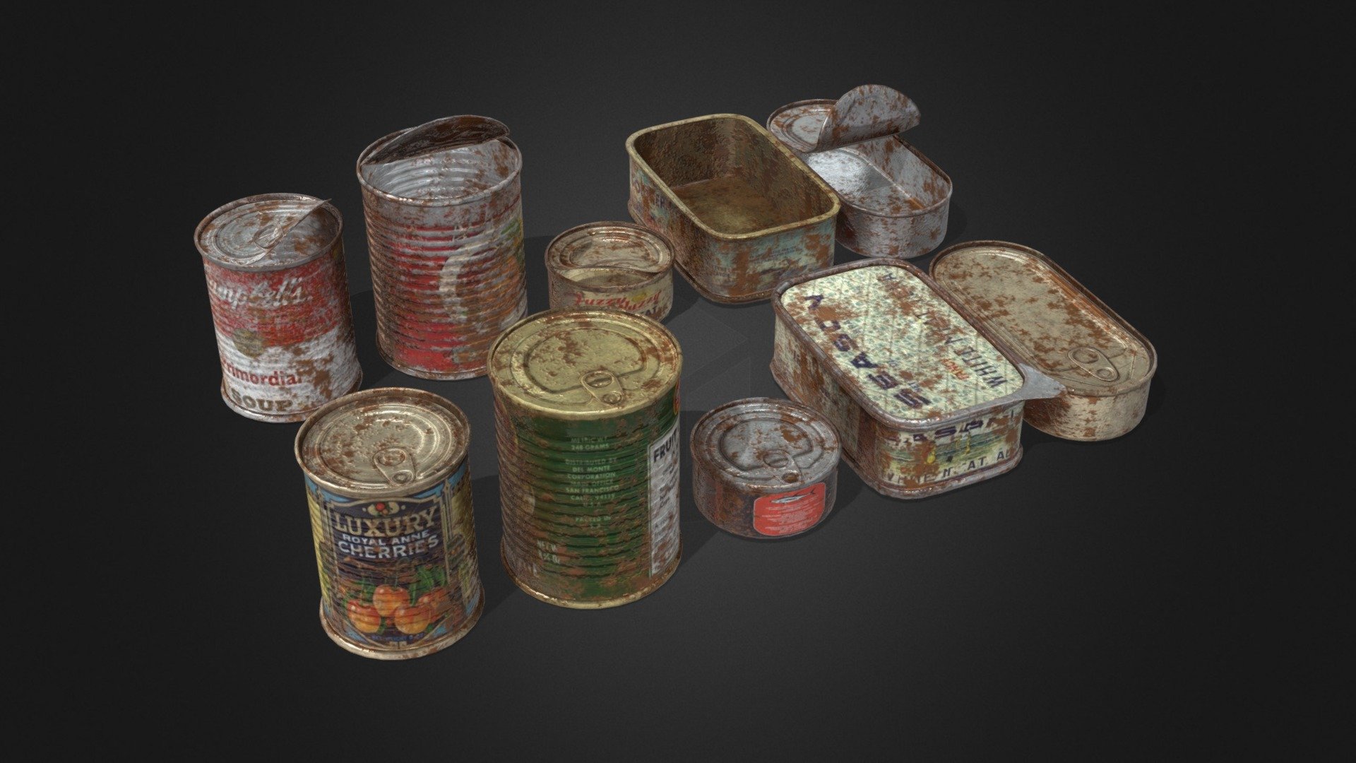 Food Can Kit - 3D model by Sara Molina (@saramolina) [e9c5324] - Sketchfab