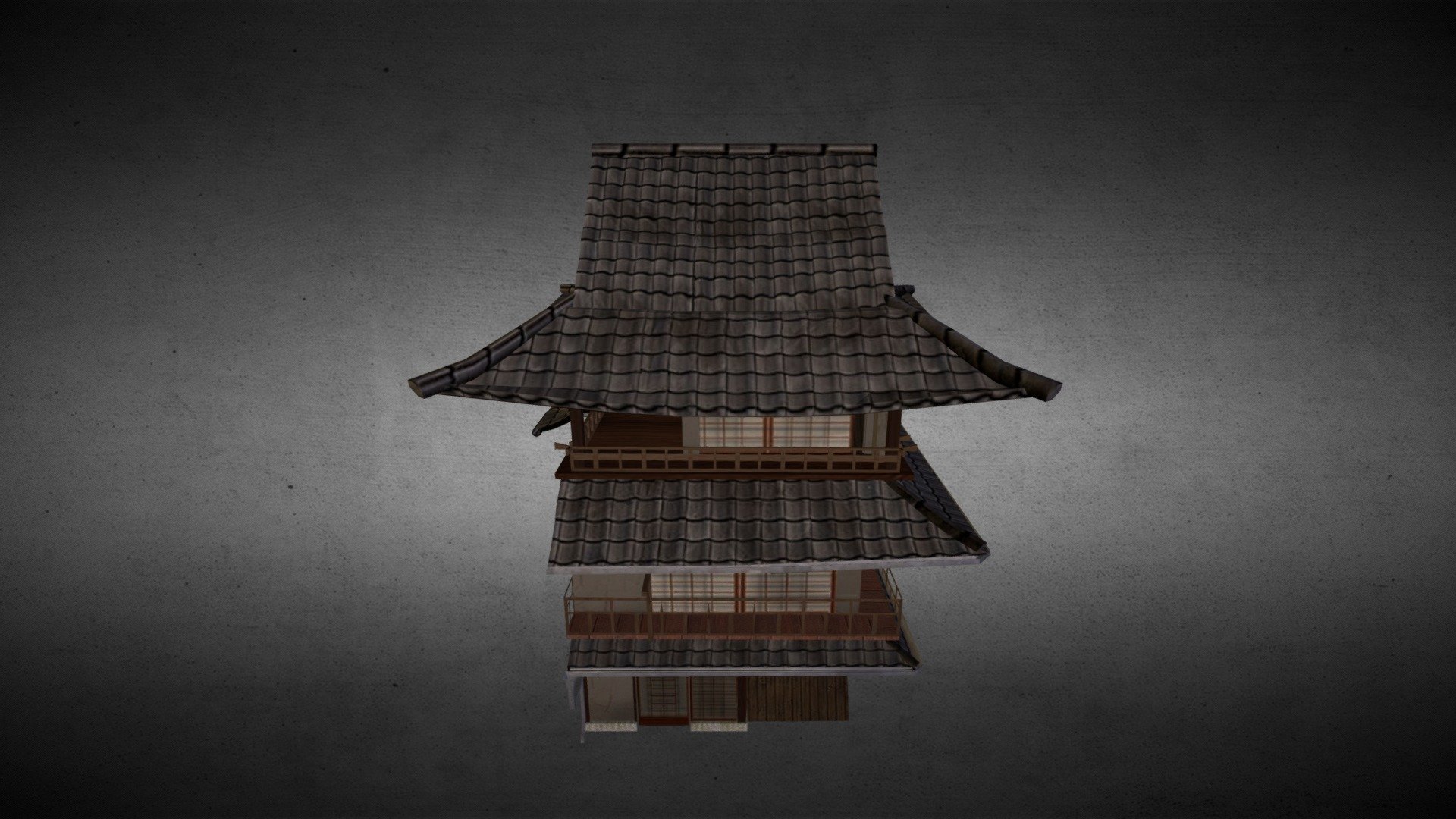 Japanese House _swords soul_ - 3D model by philipmilanov [e9c5381 ...