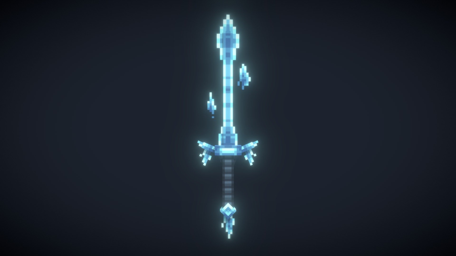 Ice sword - 3D model by rinkame [e9c53d7] - Sketchfab