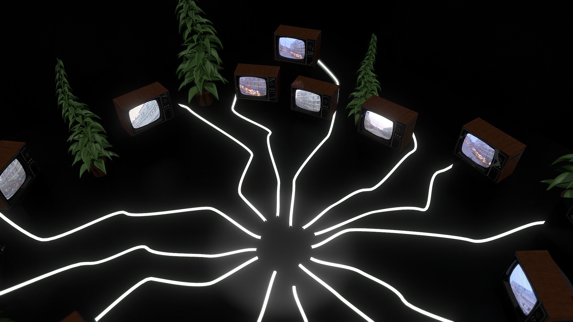 Big Brother - VR Digital Artwork - 3D model by Youceff [e9c659b ...