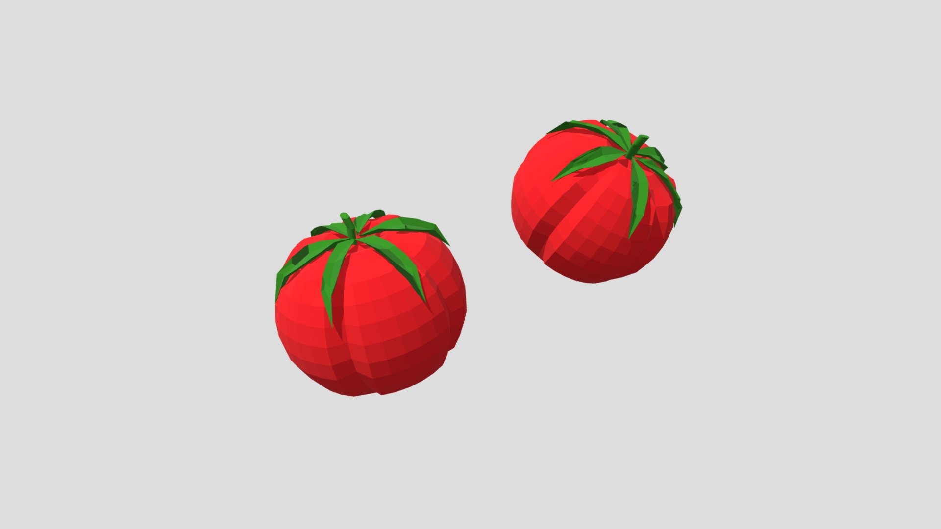 🍅 Low Poly 3D Tomato Model - Game Ready 🍅 - Download Free 3D model by ...