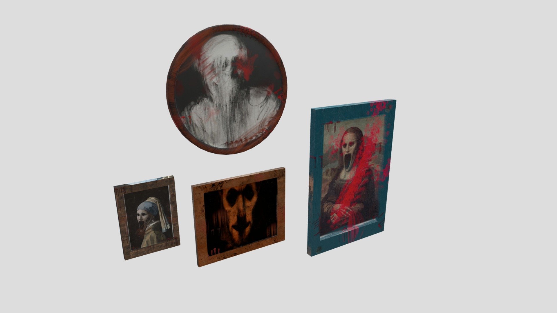horror_frame - Download Free 3D model by Kim Pham (@kimphamjiny ...