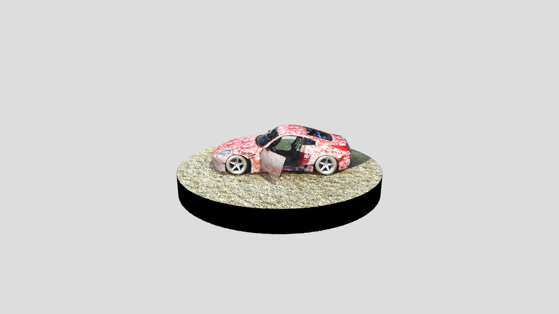 Forza 350z scan test - 3D model by MarcusMravik [e9c893e] - Sketchfab