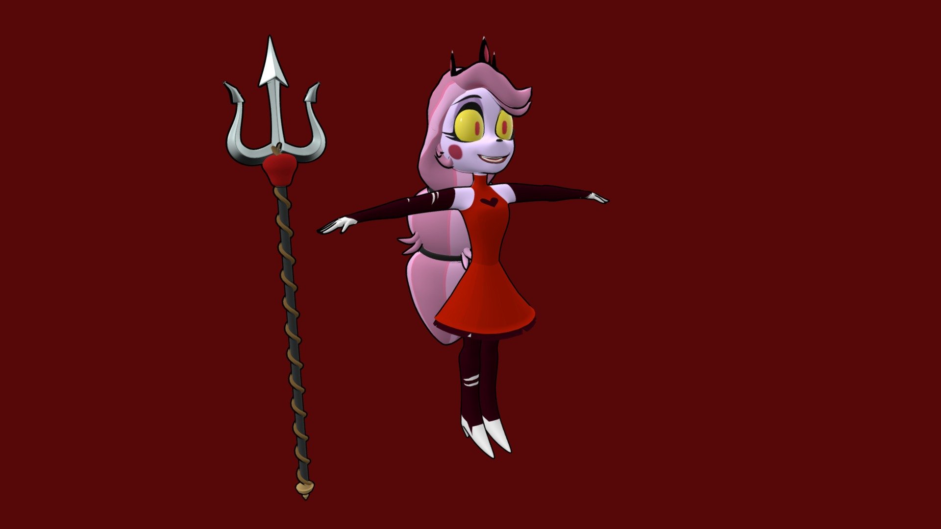 [Hazbin Hotel] Charlie Morningstar - Buy Royalty Free 3D model by ...