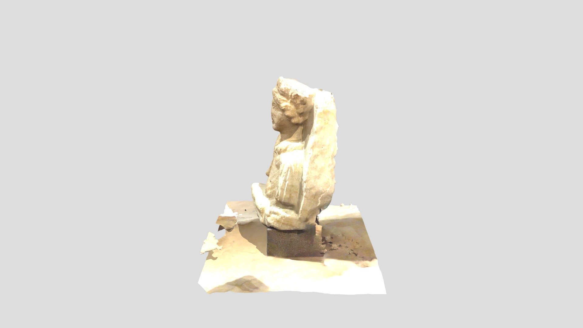 Atargatis Sculpture - 3D model by mayaalsayyed [e9c8ce7] - Sketchfab