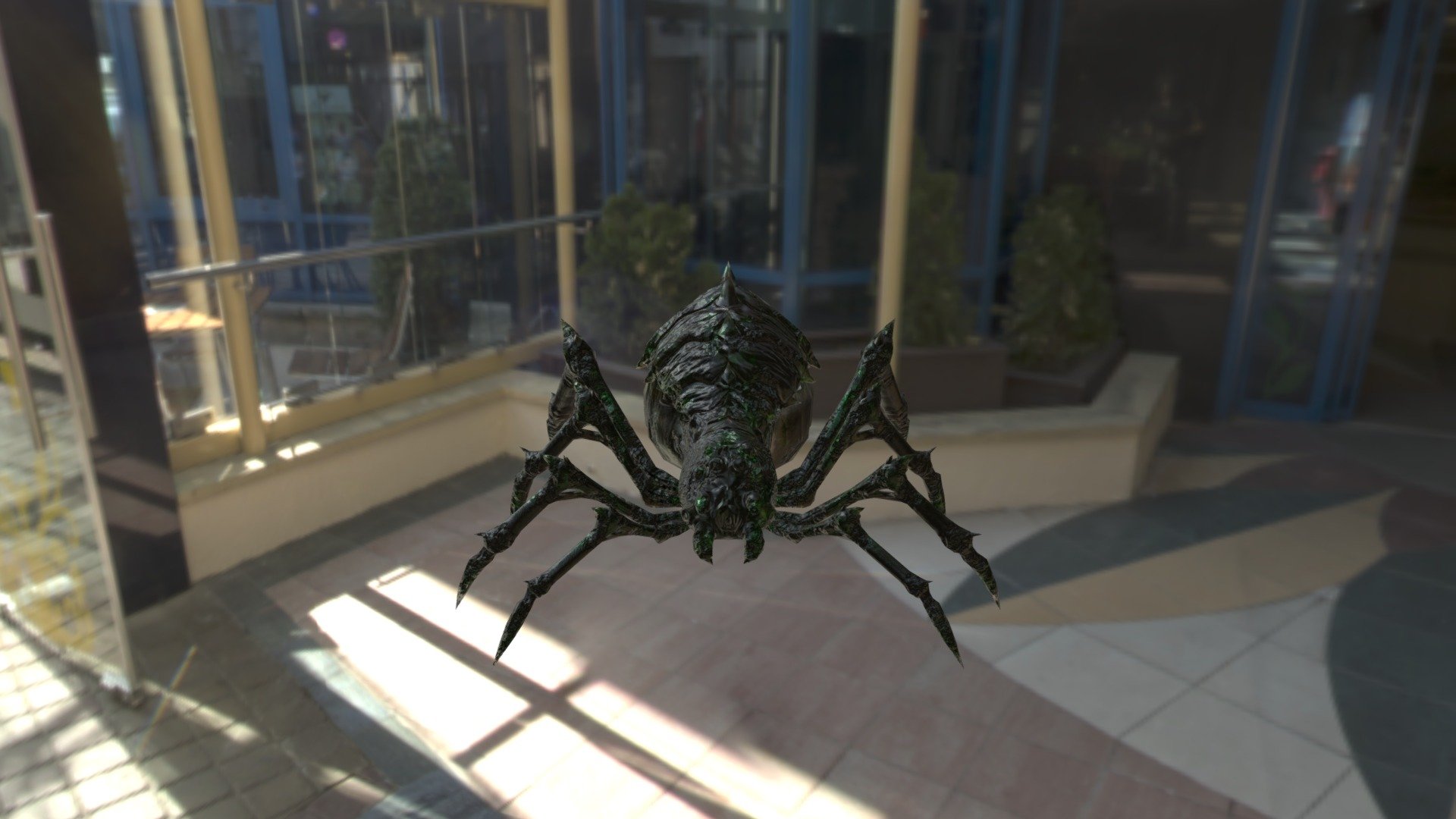 Spider dead burned - 3D model by wetpwnage [e9cb18f] - Sketchfab