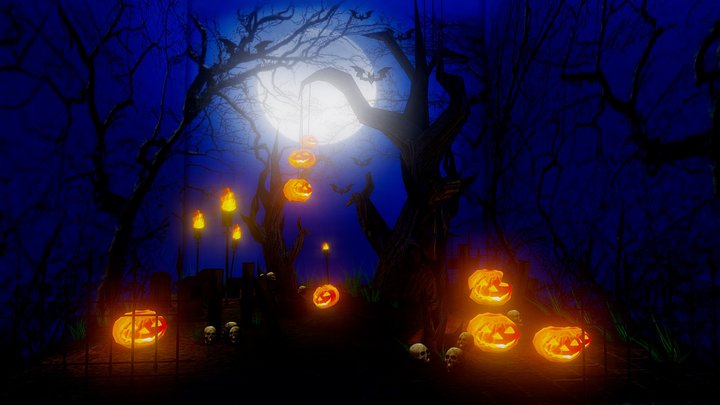 Halloween 3D models - Sketchfab