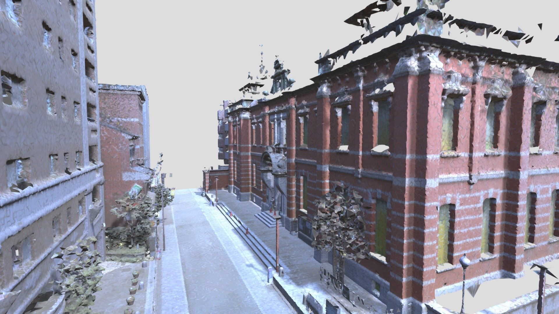京都_三条通_binary - 3D model by nakagawad [e9cd0c7] - Sketchfab