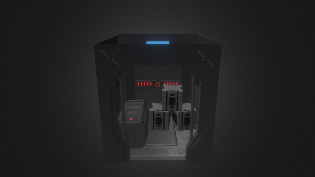 Small Sci Fi Project - 3D model by zacharyferry [e9ce98a] - Sketchfab